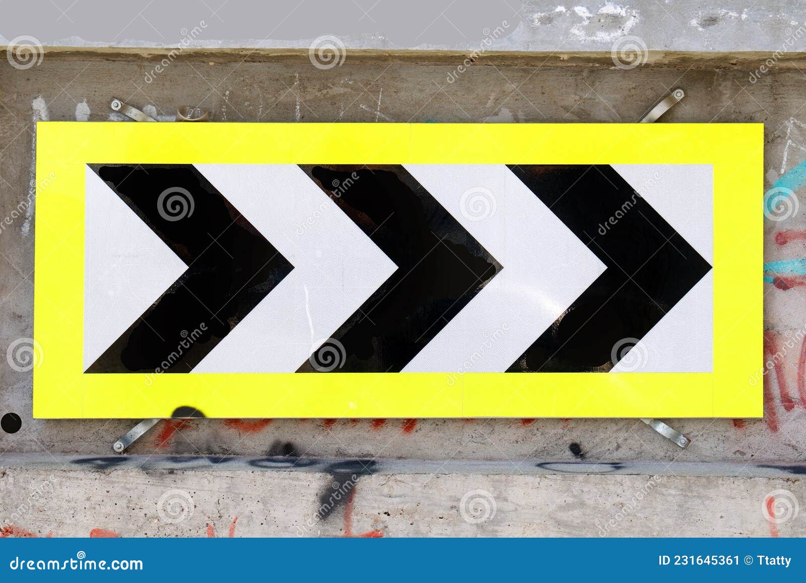 Road guide post stock image. Image of transportation - 231645361