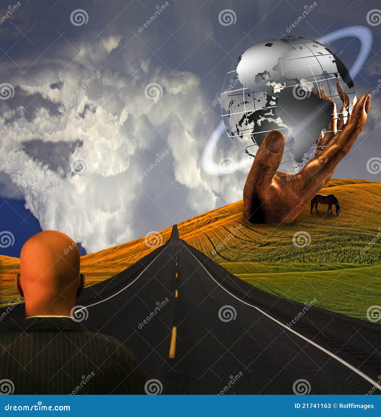 Road Hand Sculpture Stock Illustrations – 30 Road Hand Sculpture Stock ...