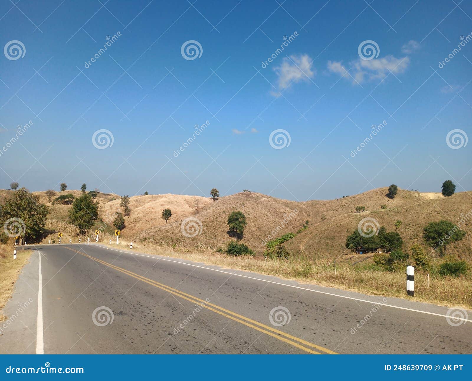 Road Hill Driving stock image. Image of plain, freeway - 248639709