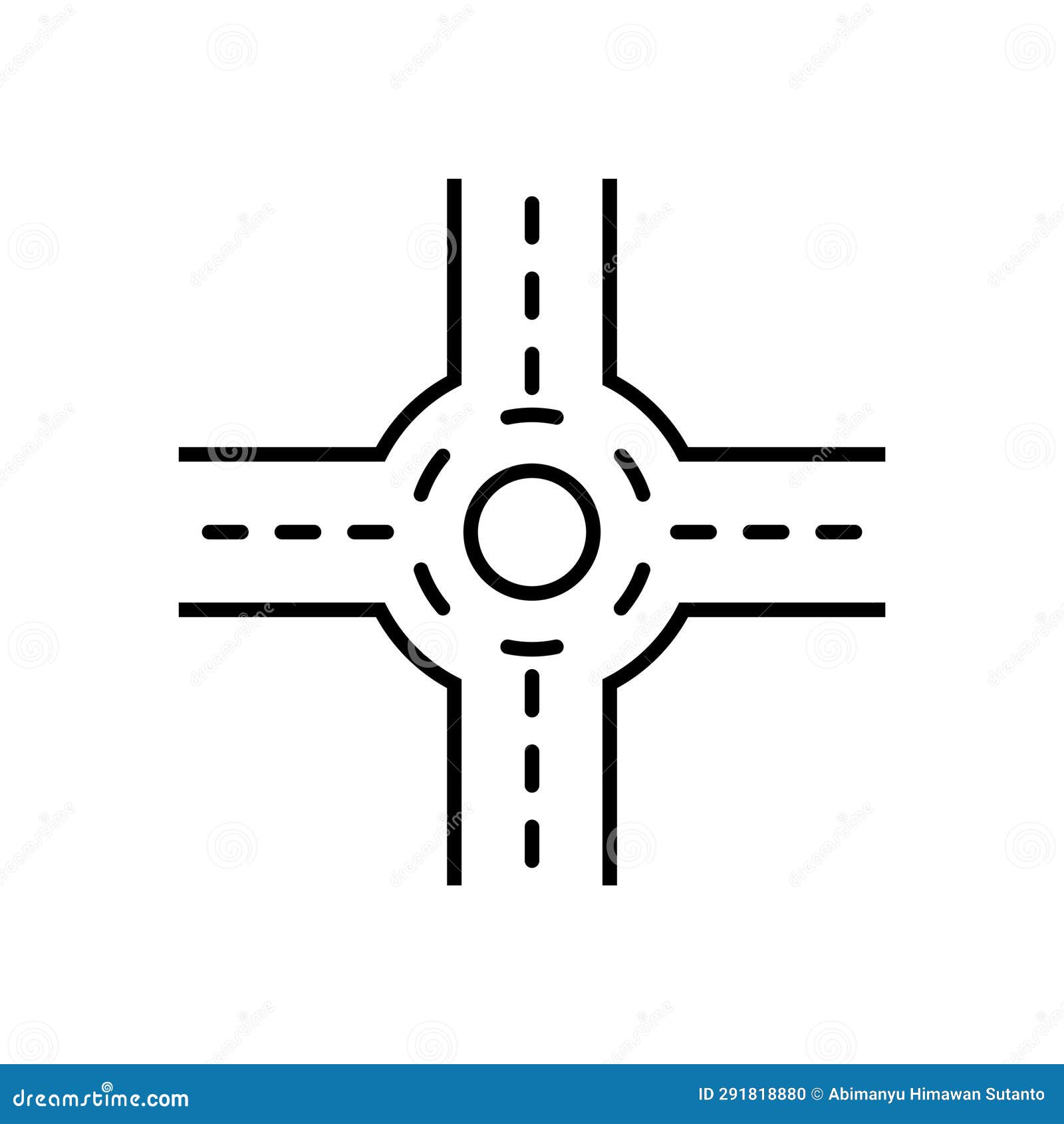 Road icon vector stock illustration. Illustration of pictogram - 291818880