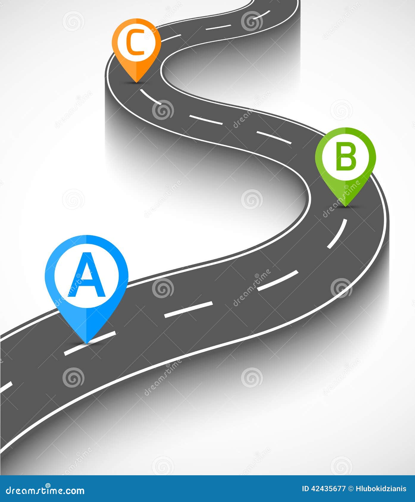 Road infographic stock vector. Illustration of road, background - 42435677