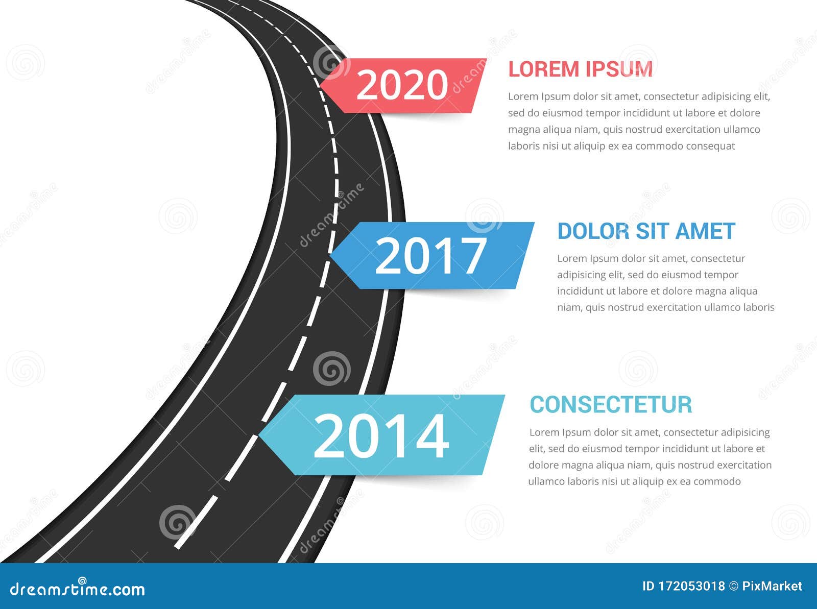 Road Infographics stock vector. Illustration of graphic - 172053018