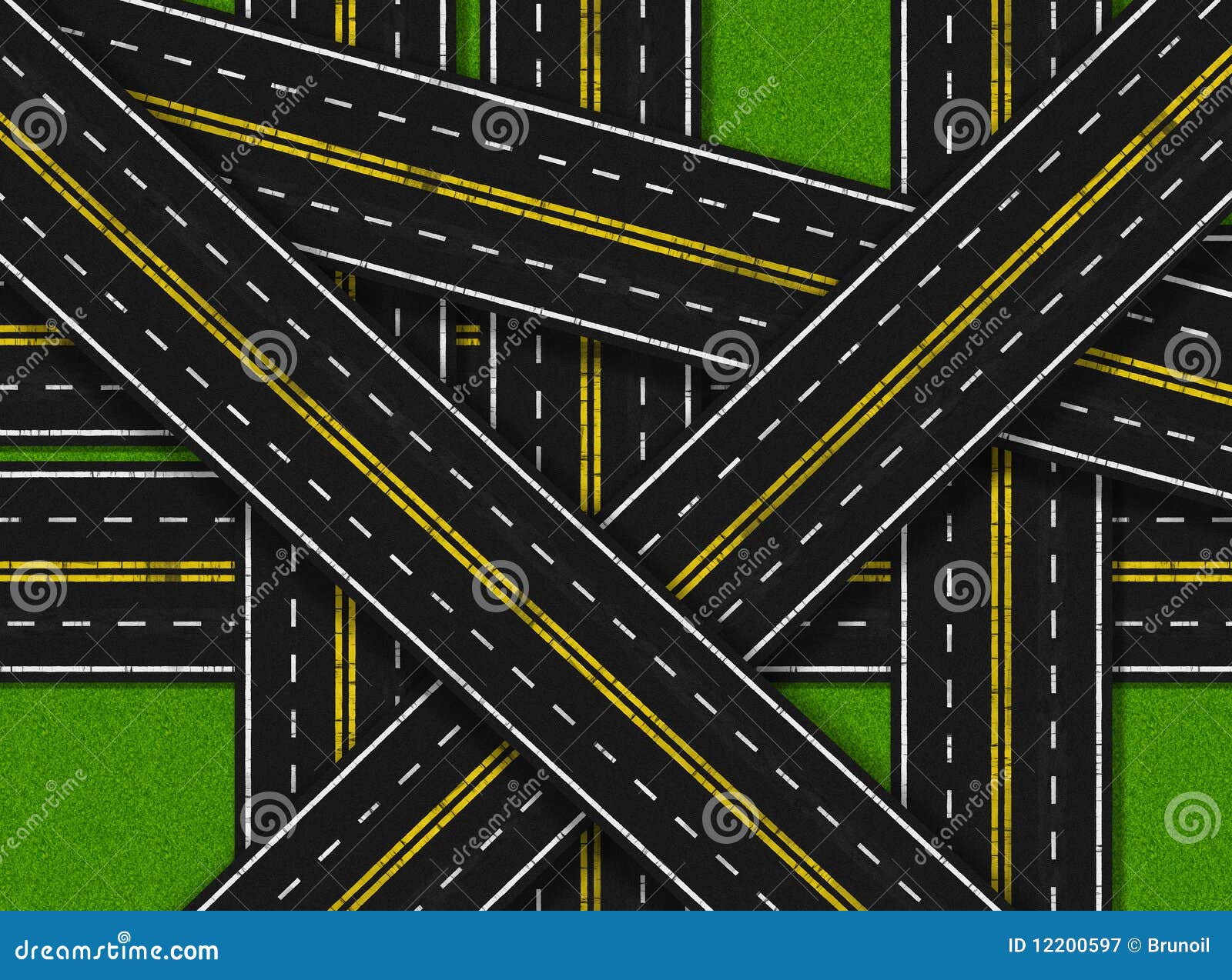 Road Invasion stock illustration. Illustration of global - 12200597