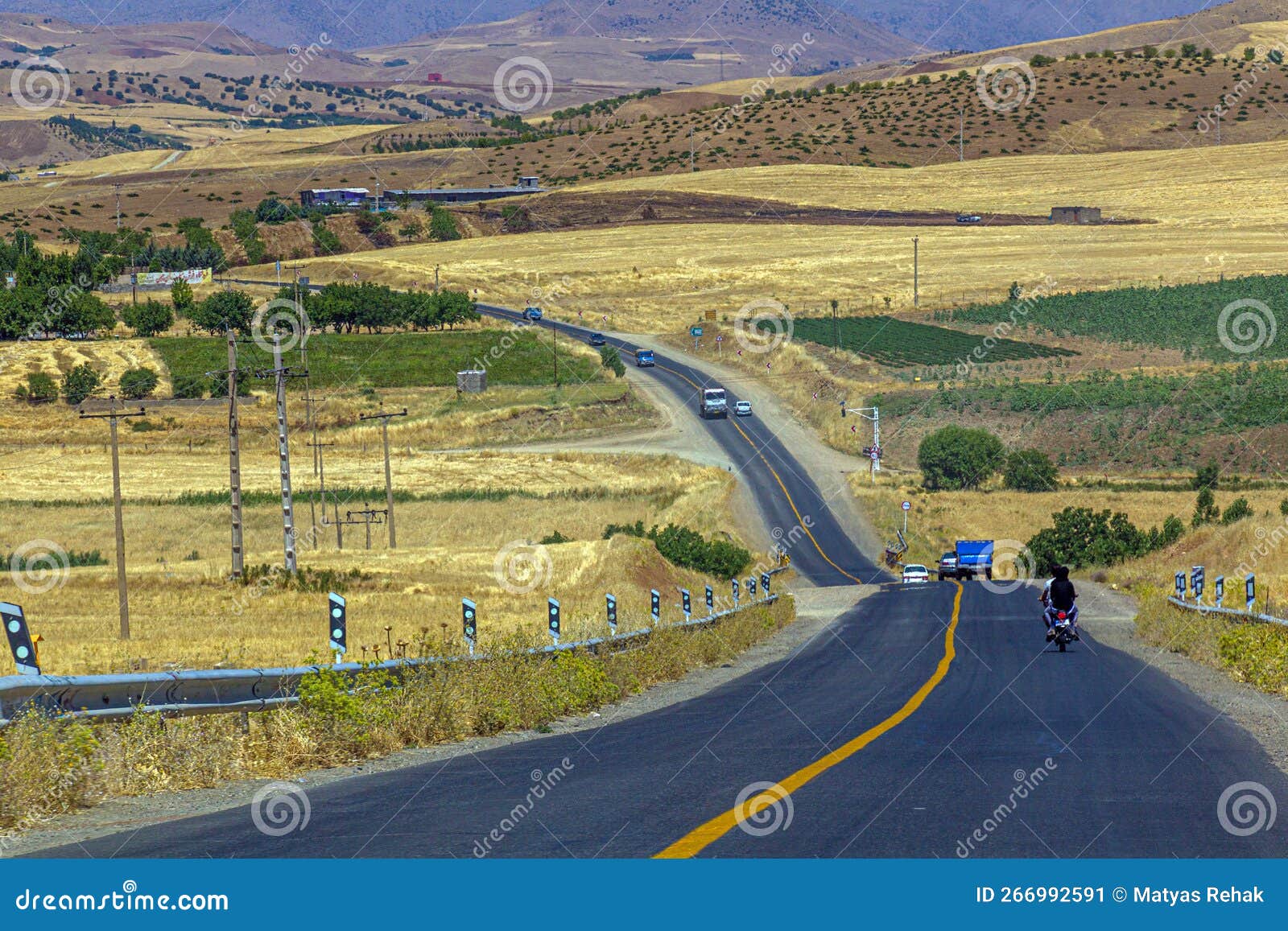Road in Kurdistan Region, Ir Stock Image - Image of highway, paved ...