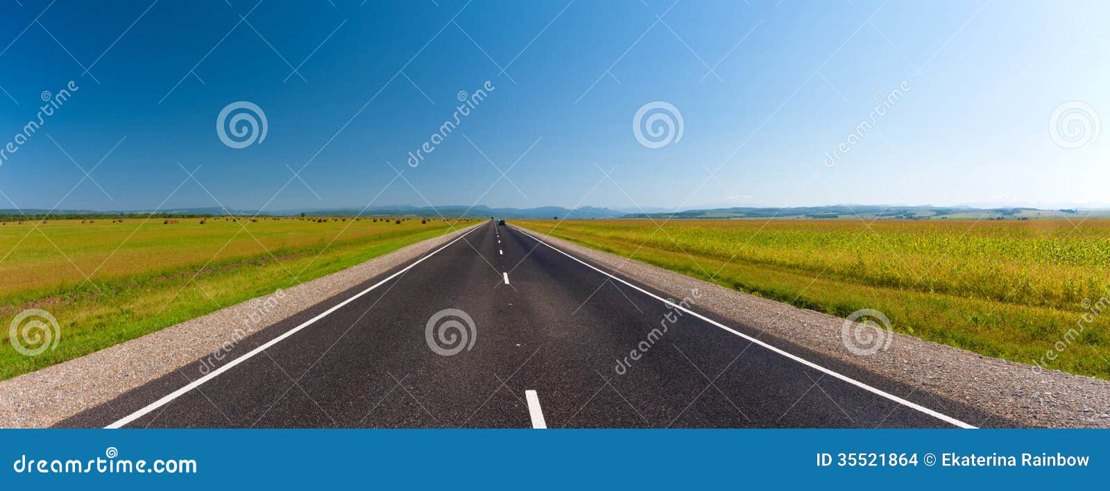 Road stock photo. Image of field, speed, distance, environment - 35521864