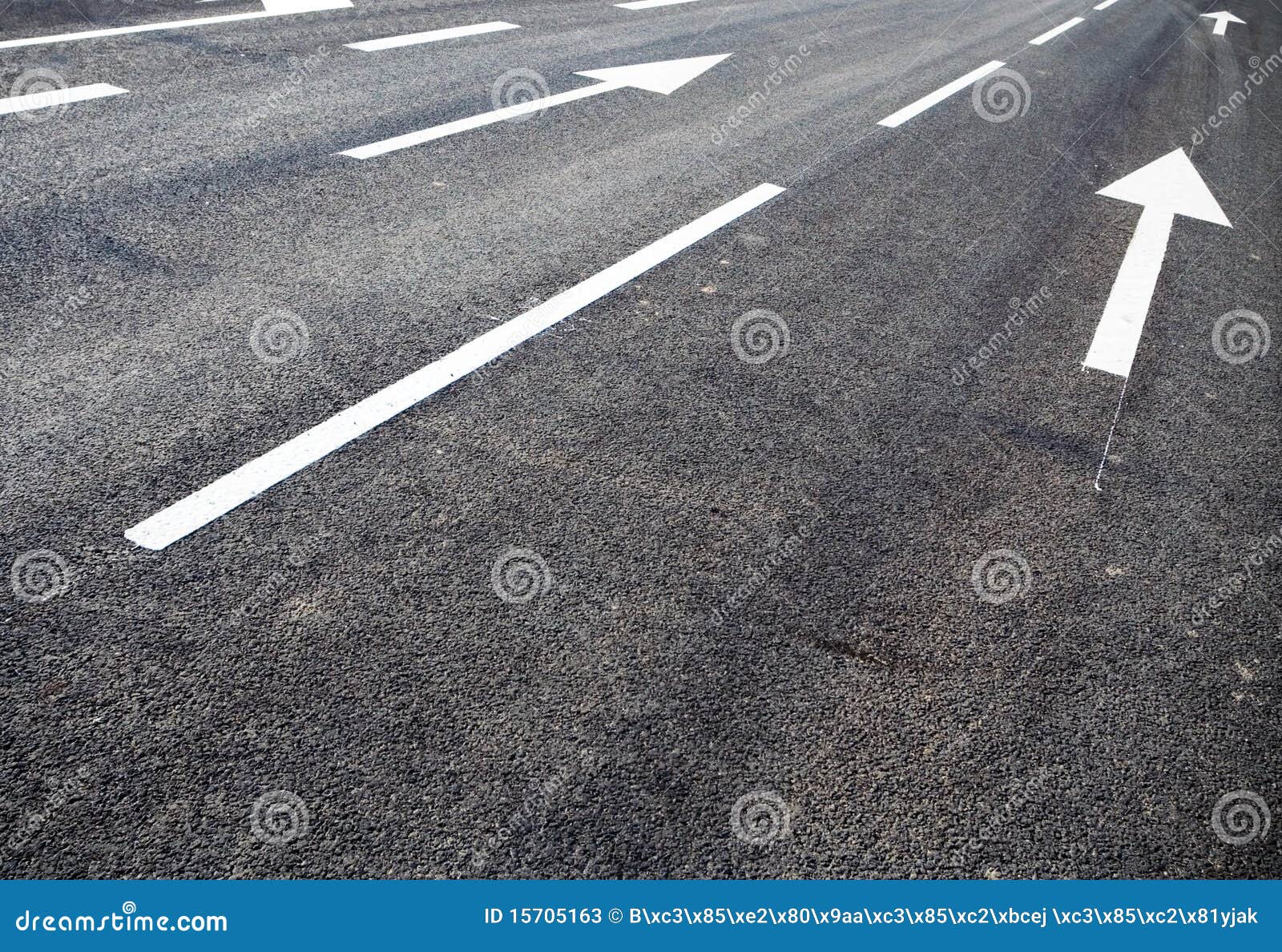 Road lanes on city stree stock image. Image of street - 15705163