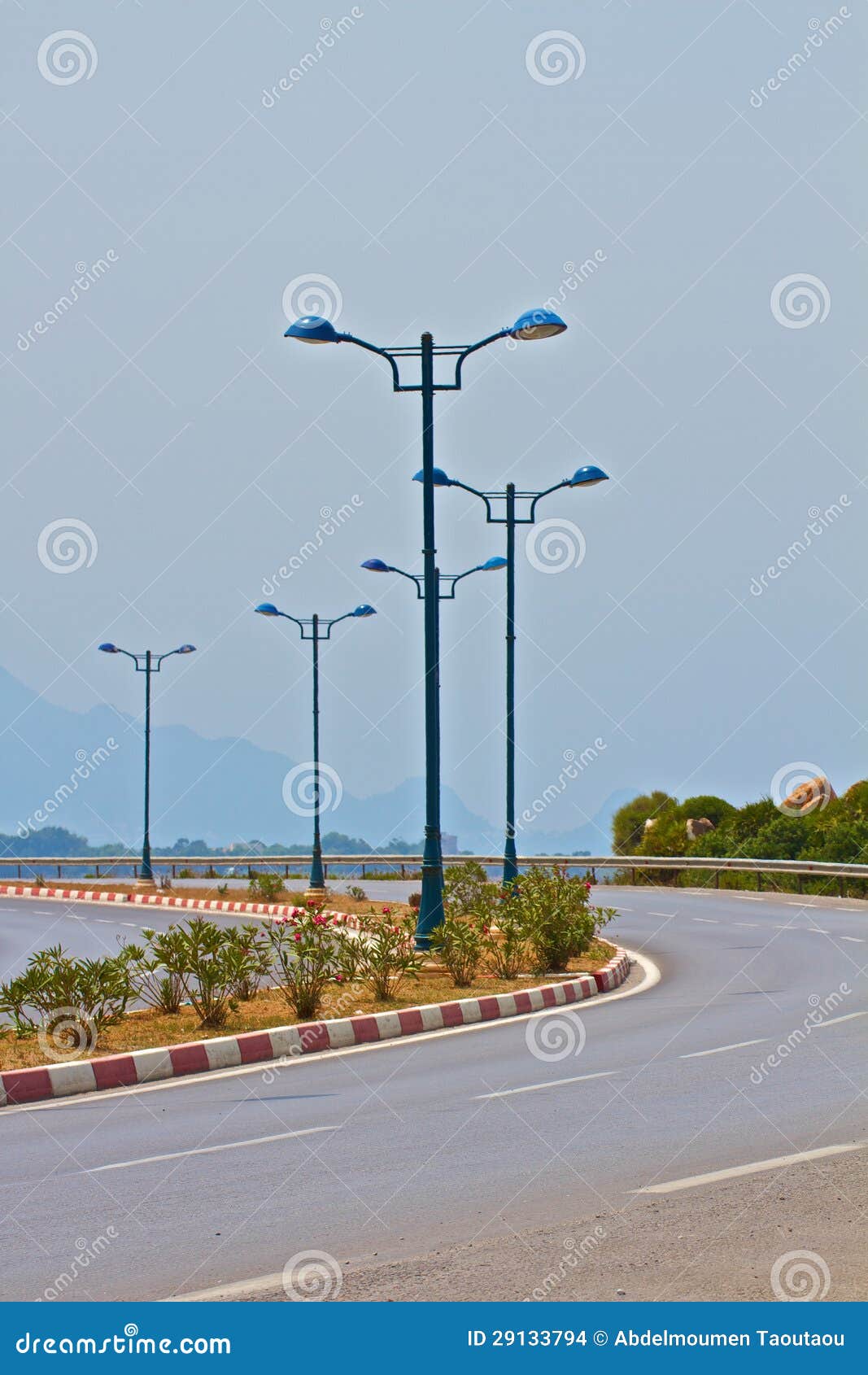 Road lanterns stock photo. Image of highway, jijel, ornament - 29133794