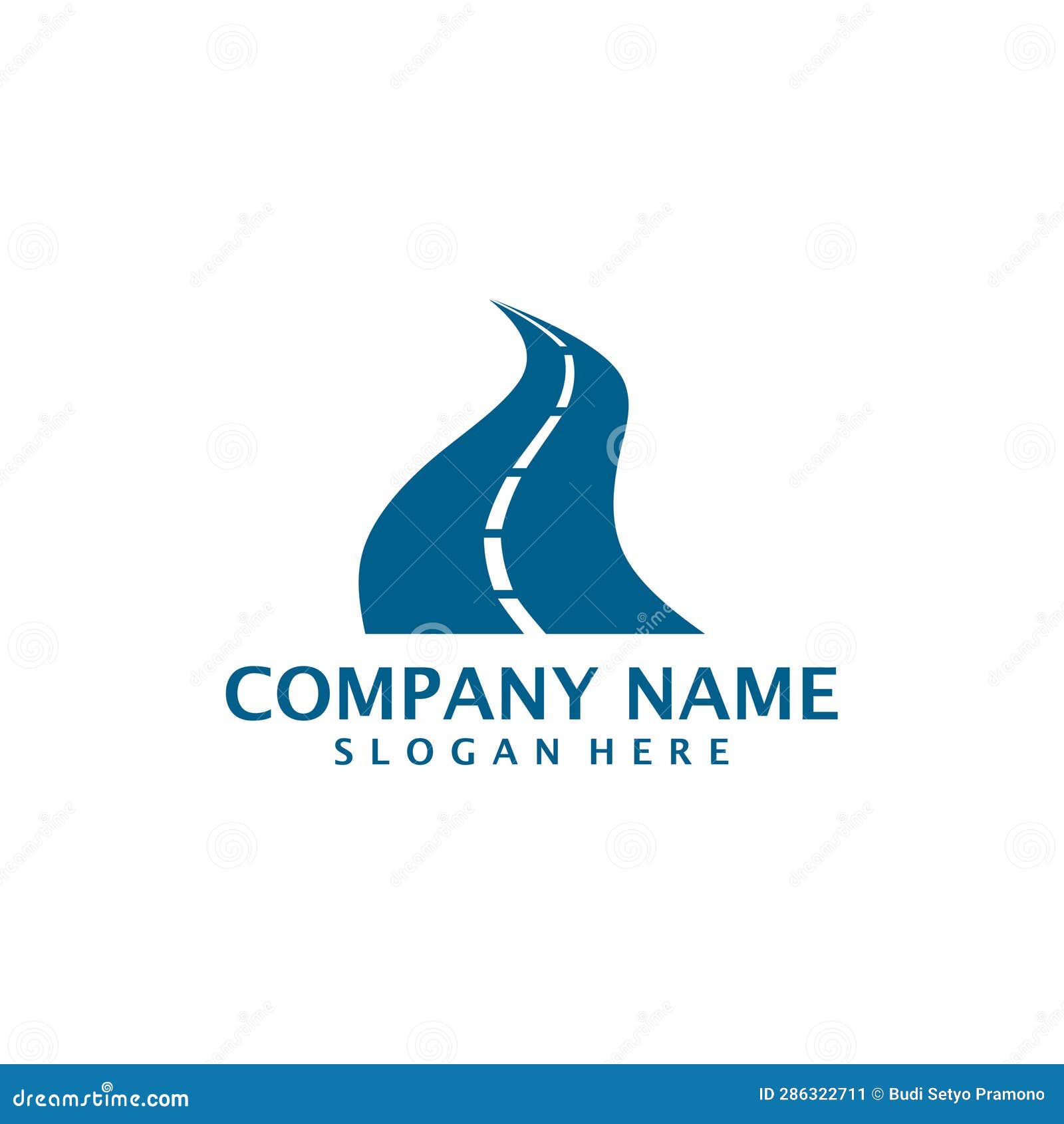 Road Logo Design Vector. Road Logo Design Template Concept Stock Vector ...