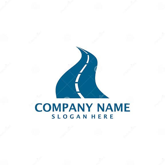 Road Logo Design Vector. Road Logo Design Template Concept Stock Vector ...
