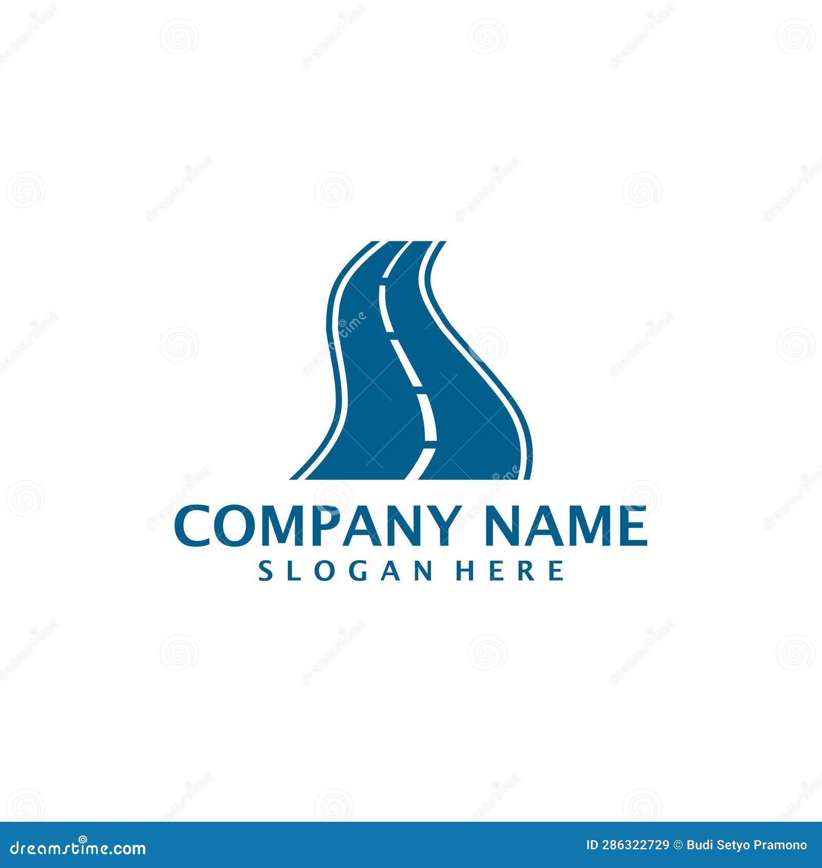 Road Logo Design Vector. Road Logo Design Template Concept Stock Vector ...
