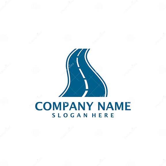 Road Logo Design Vector. Road Logo Design Template Concept Stock Vector ...
