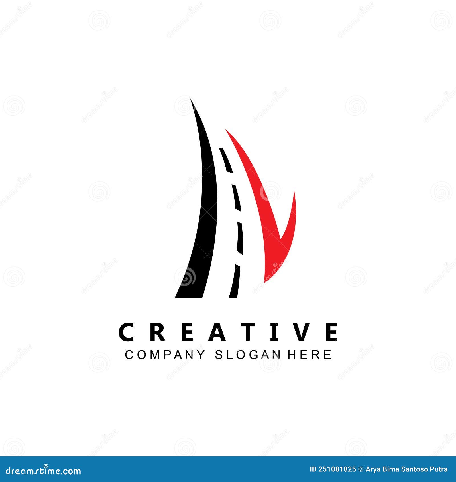 Road Logo Vector Icon, Concept Inspiration Stock Vector - Illustration ...