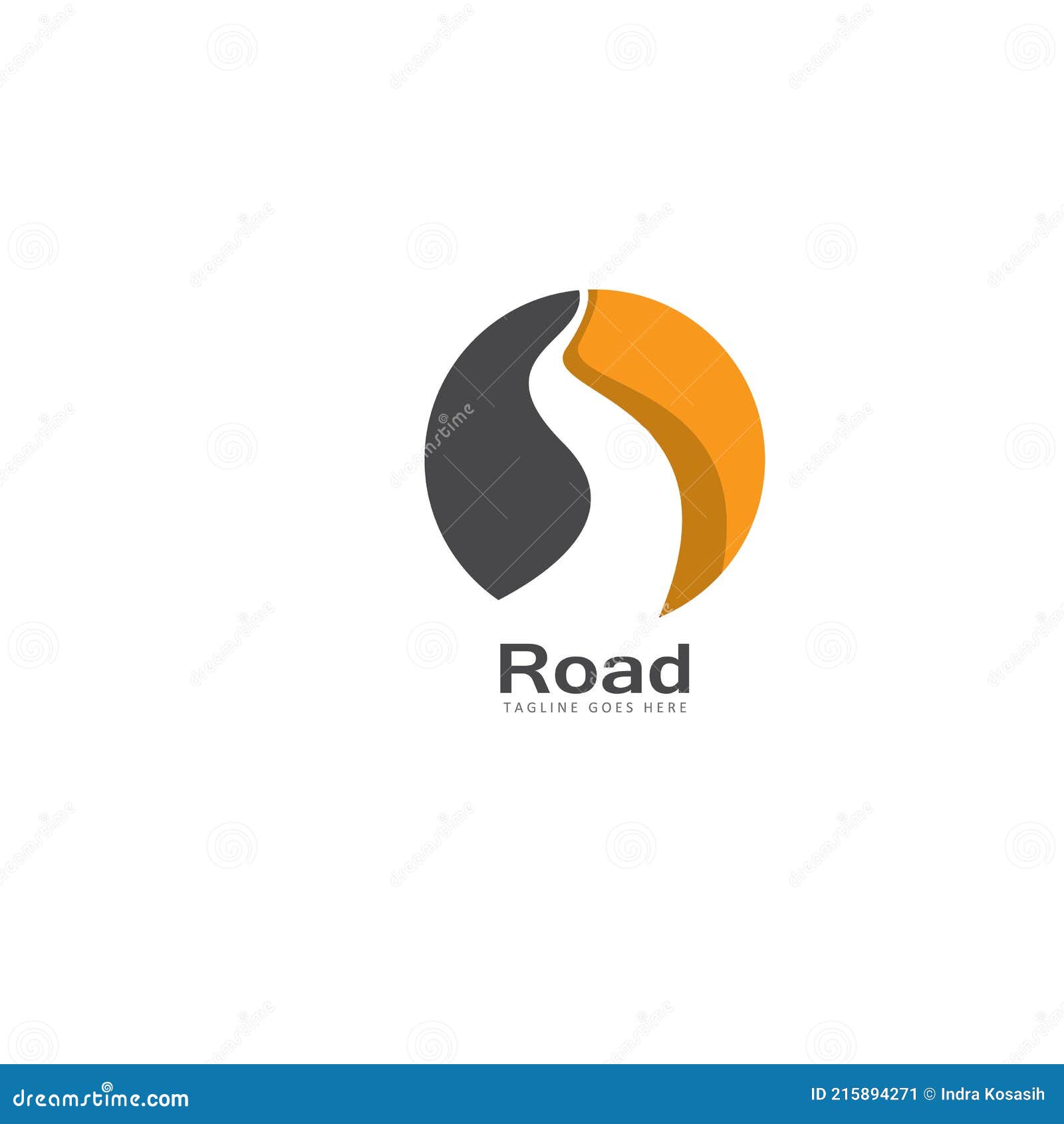 Road Logo Vector Icon Illustration. Design Stock Vector - Illustration ...