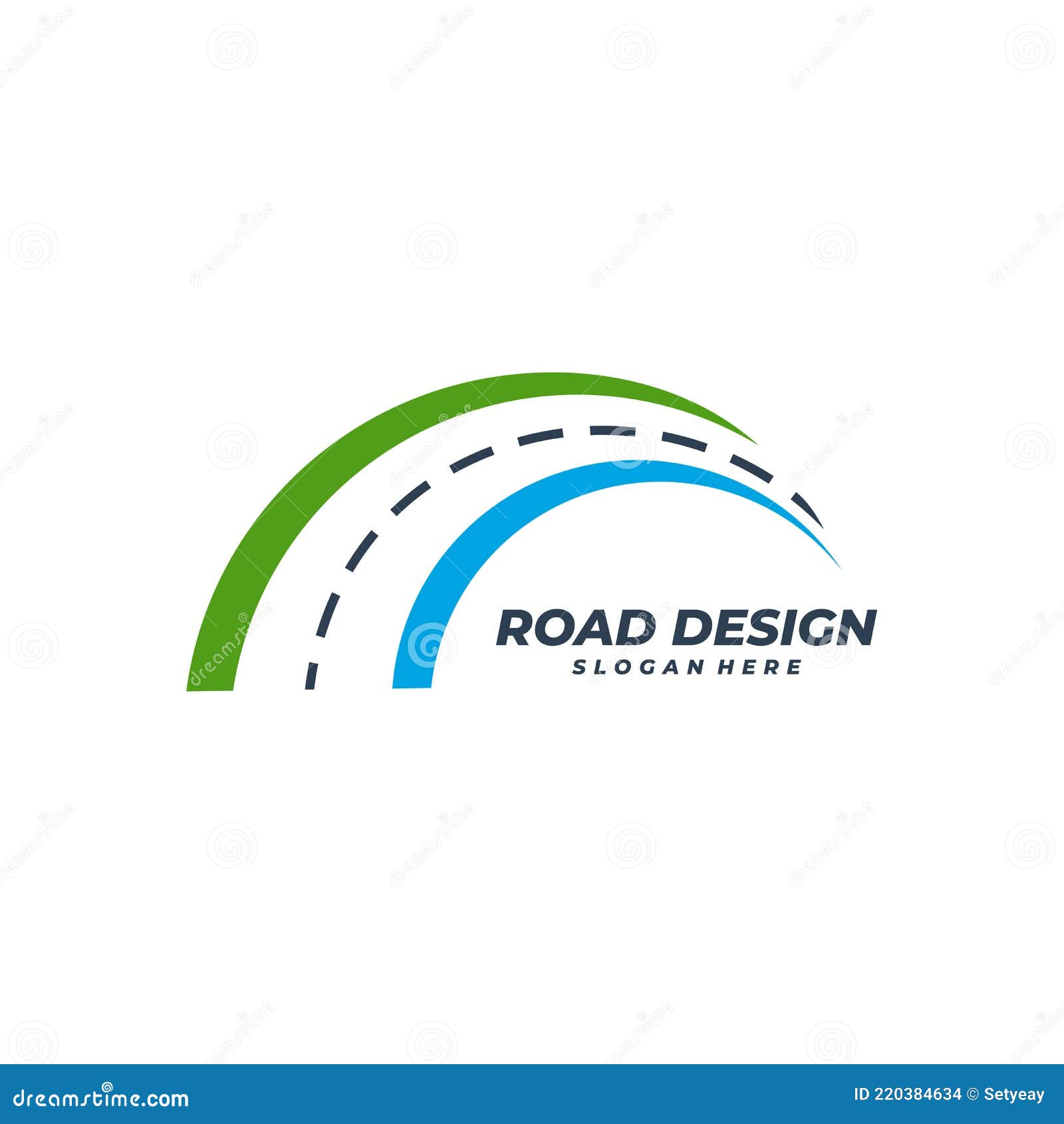 Road Logo Vector Template, Creative Road Logo Design Concepts Stock ...