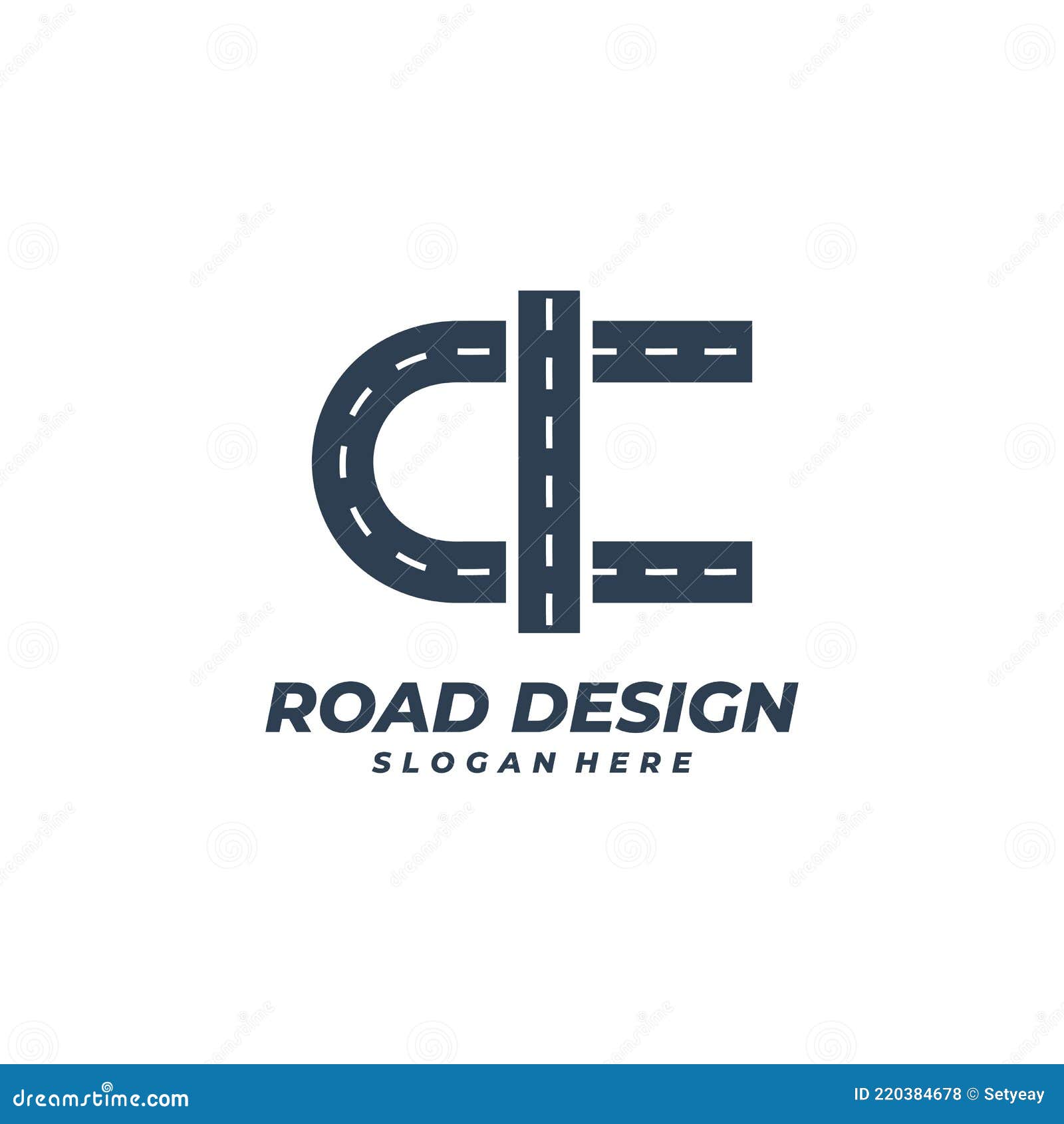 Road Logo Vector Template, Creative Road Logo Design Concepts Stock ...