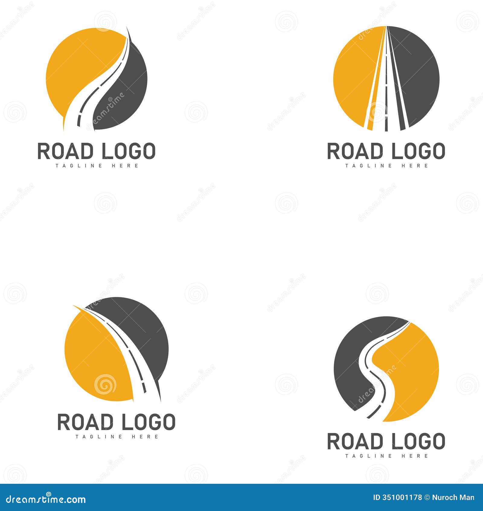 Road Logo Road Logo Vector Template Icon Stock Illustration ...