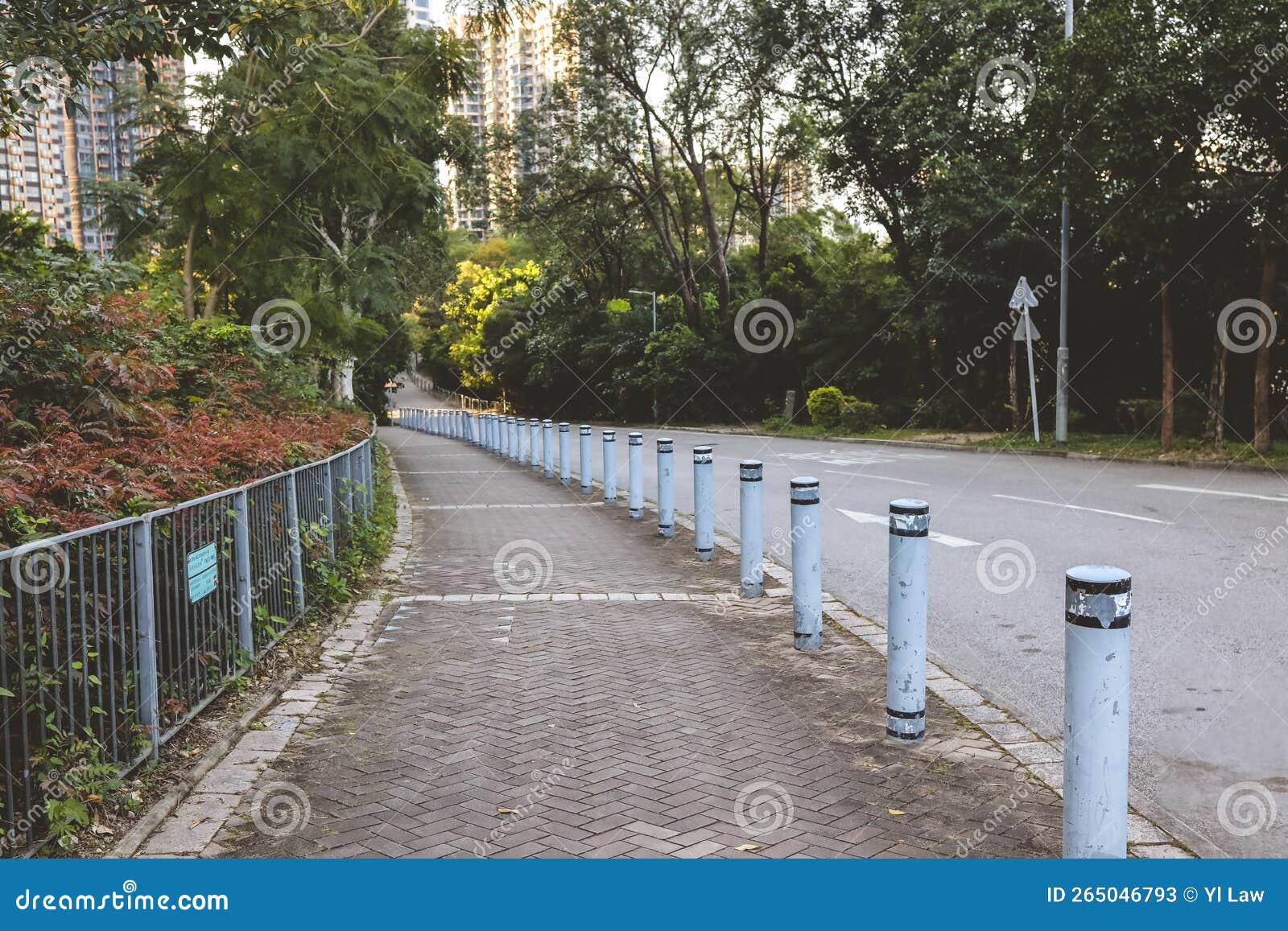 The Road of Lok Wo Sha, Hong Kong 23 Dec 2022 Stock Image - Image of ...