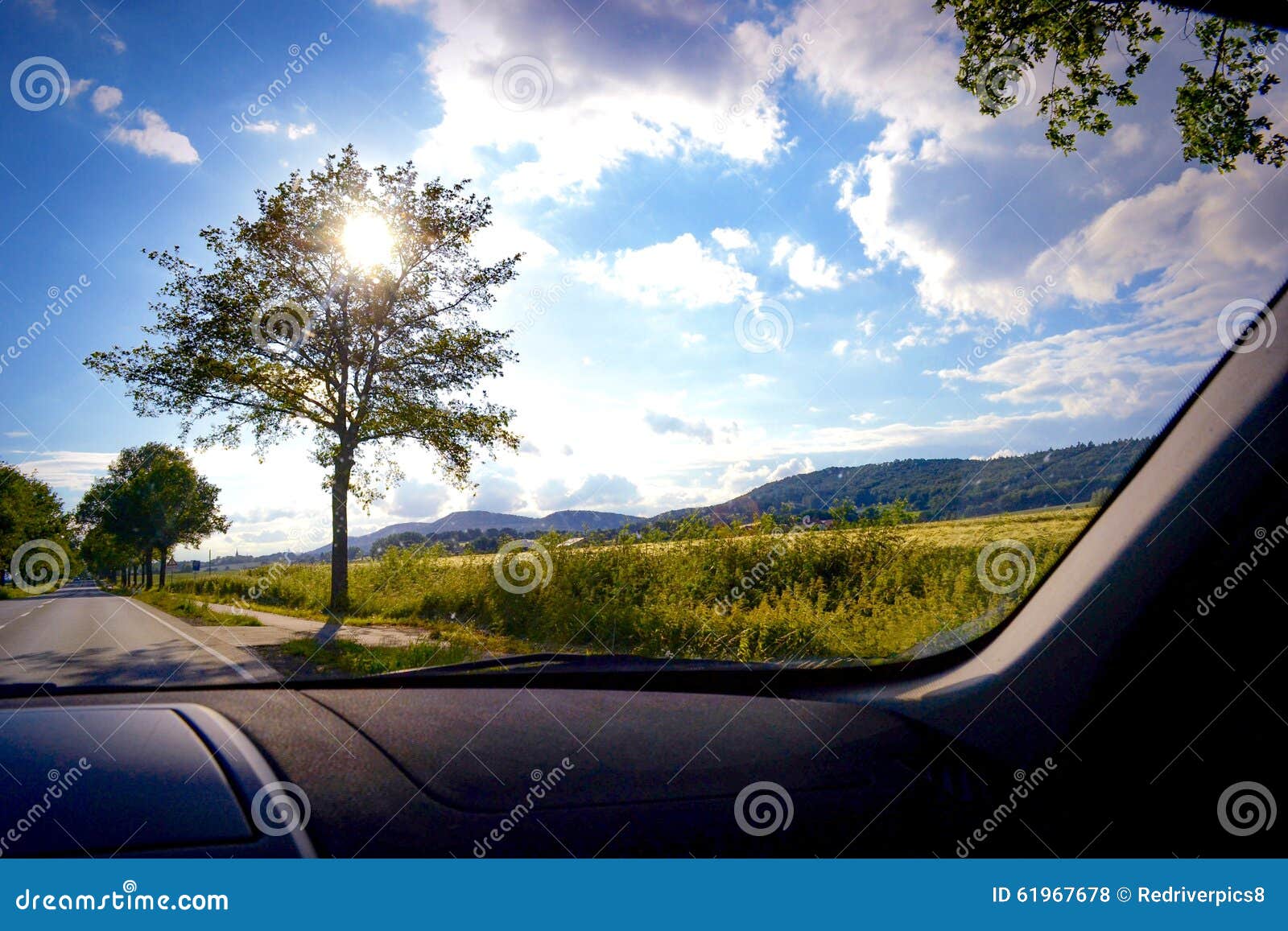 On the road stock photo. Image of lovely, road, natural - 61967678