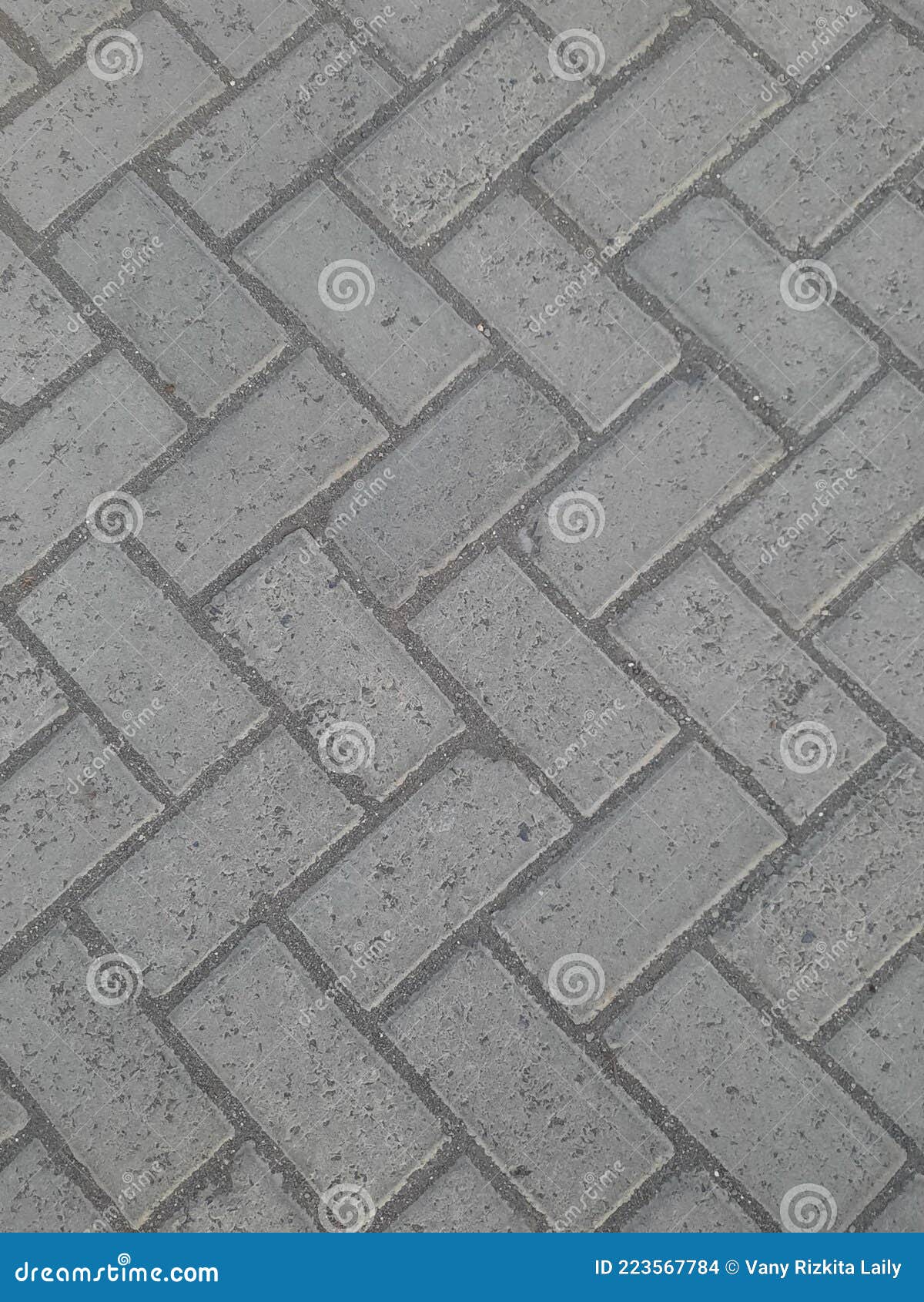 This Road Made by a Lot of Bricks Stock Photo - Image of flooring ...