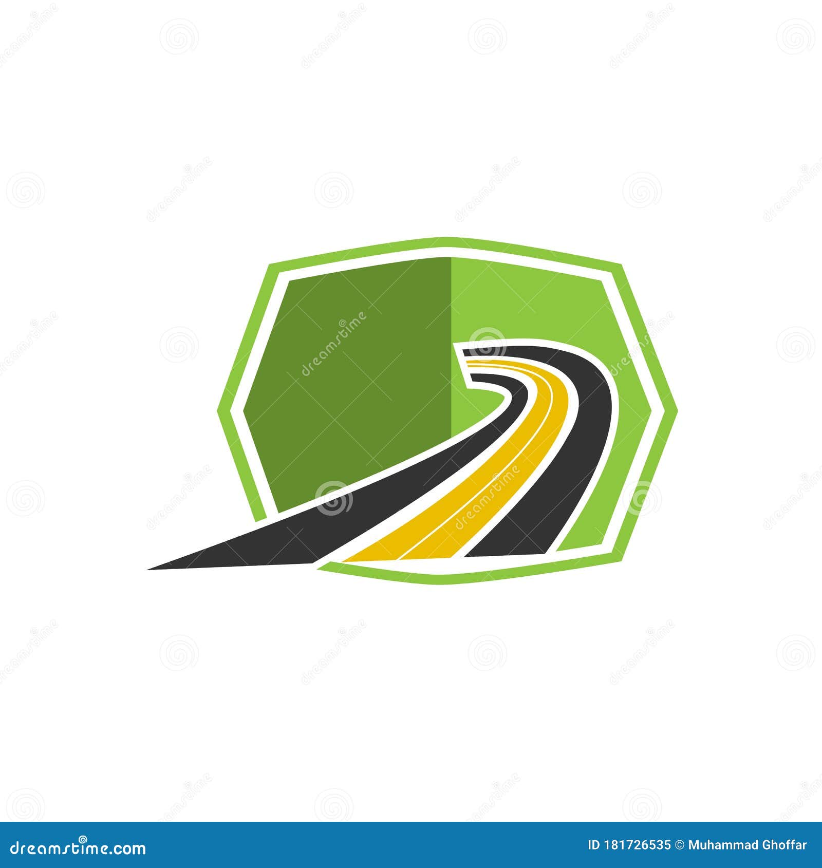 Road Maintenance Creative Sign Concept. Paving Logo Design Template ...