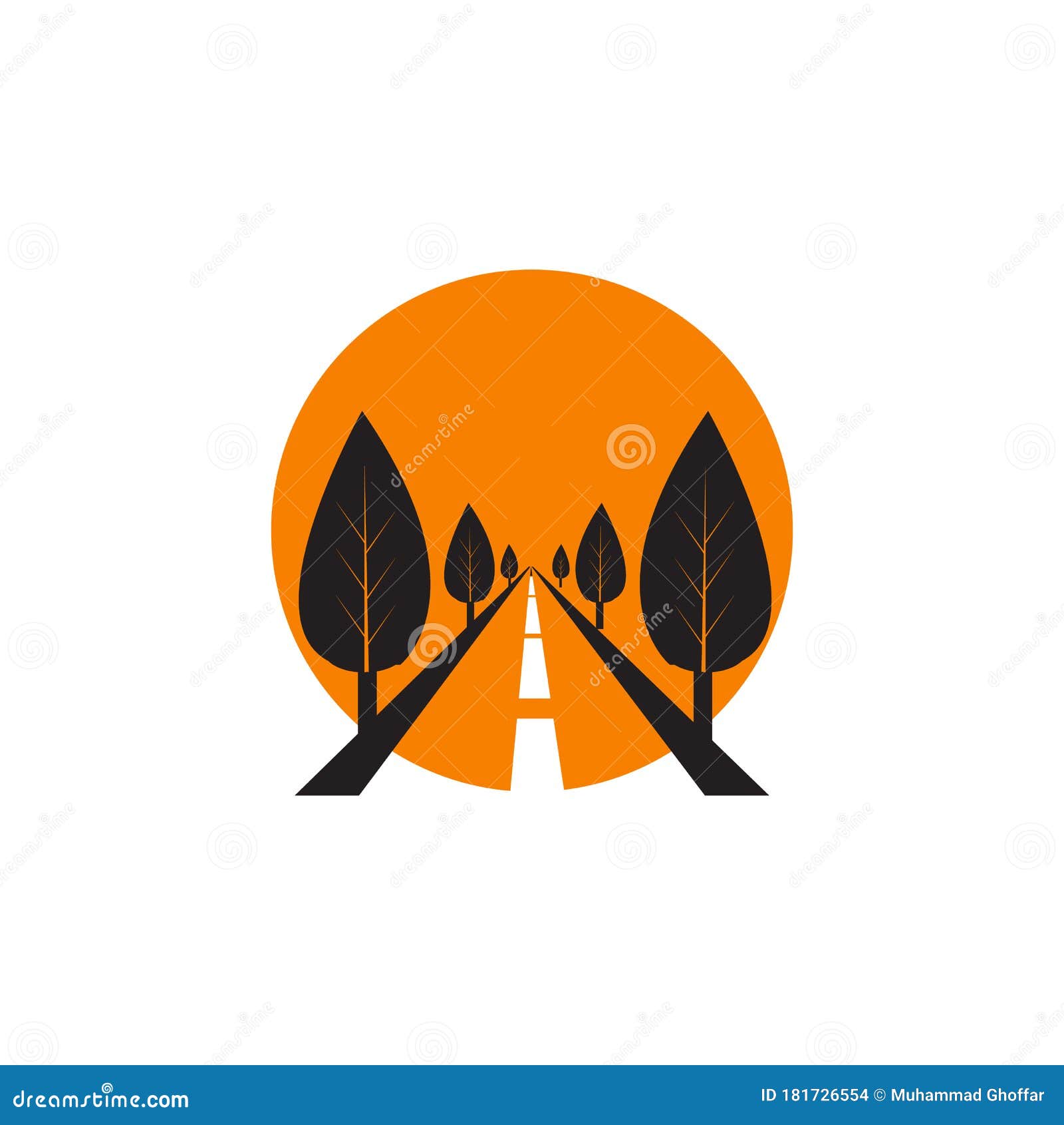 Road Maintenance Creative Sign Concept. Paving Logo Design Template ...