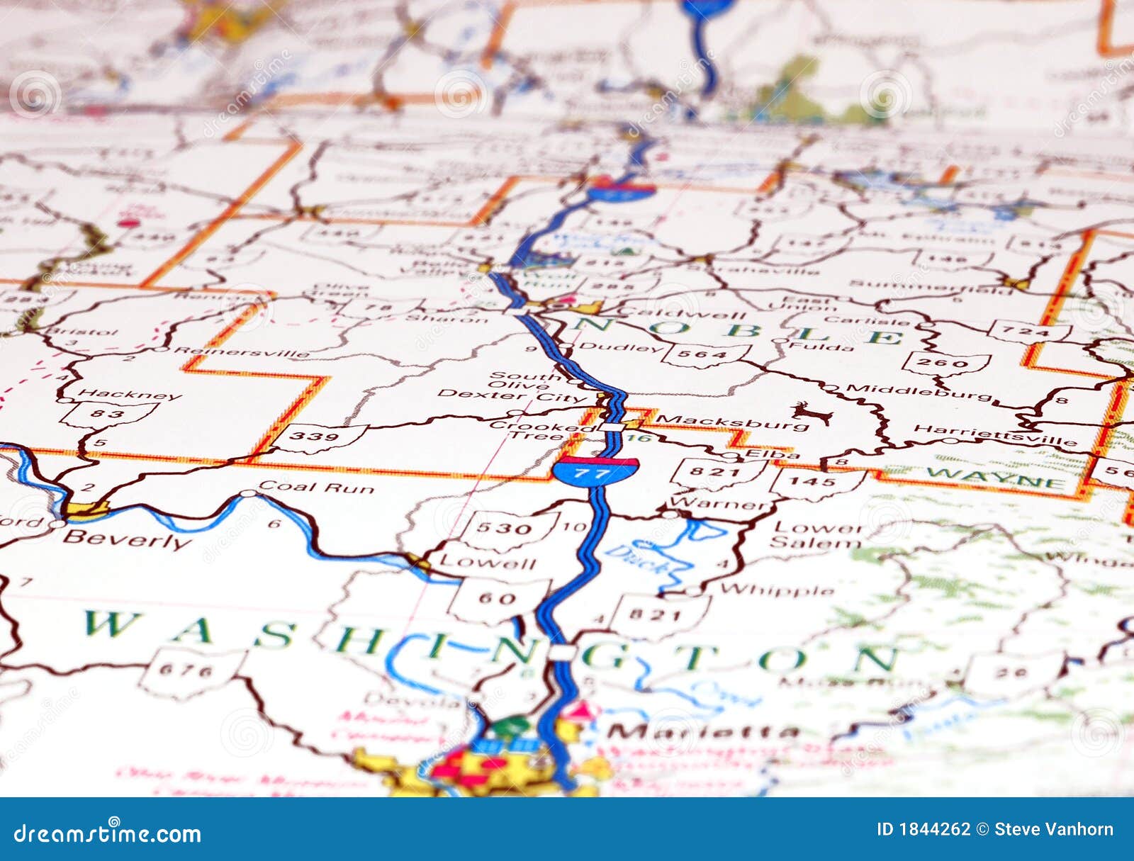 Road map stock photo. Image of lost, route, atlas, background - 1844262