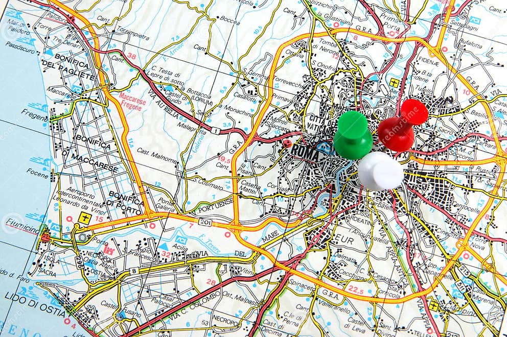 Road map stock image. Image of travel, plan, start, district - 23072201