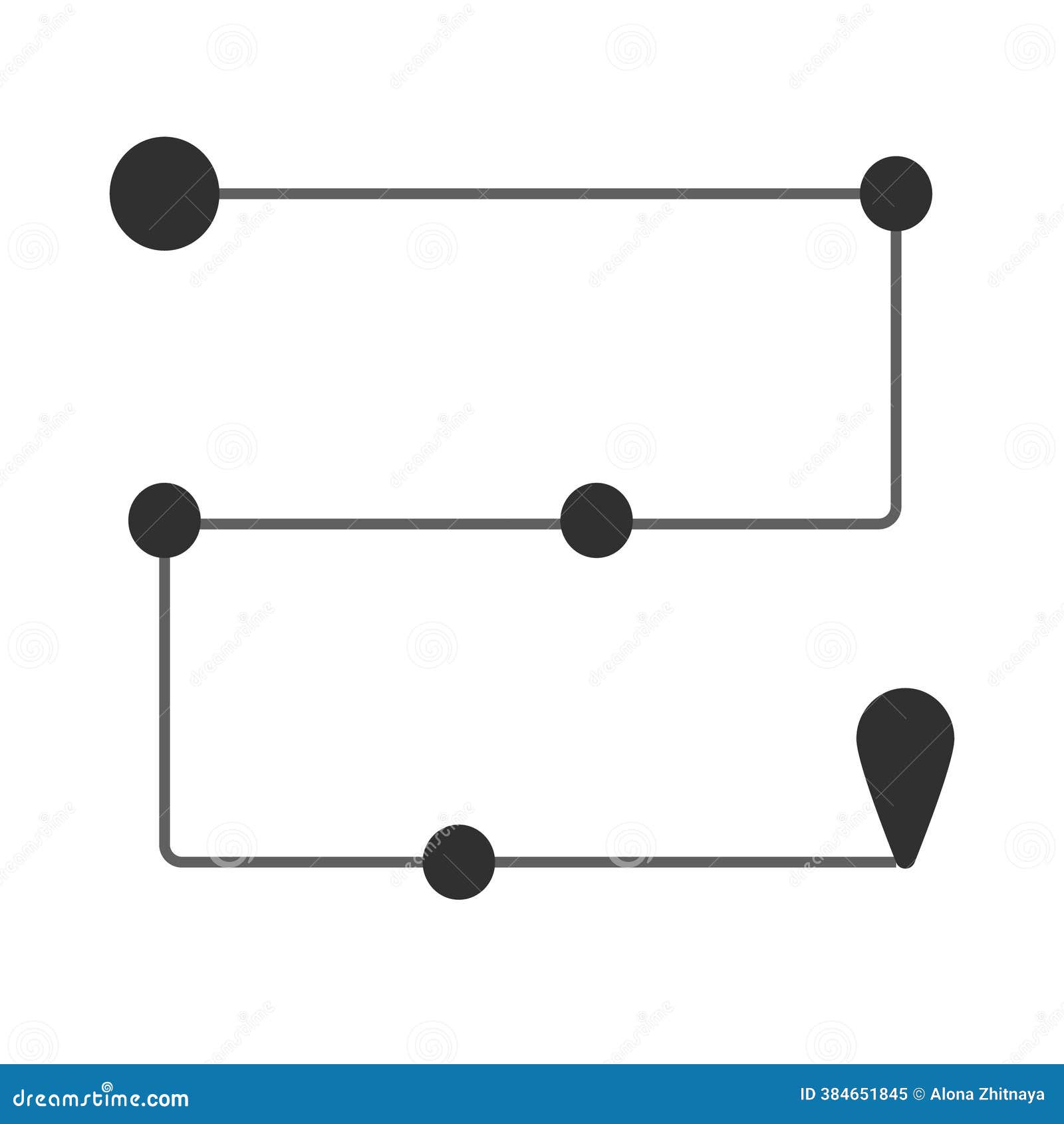Chronology Line Icons Collection. Timeline, Progression, Sequence, Era ...