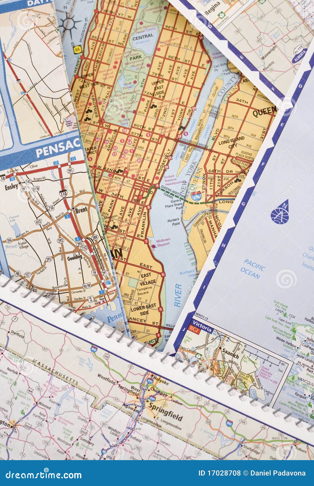 Road Maps stock photo. Image of cartography, travel, lost - 17028708