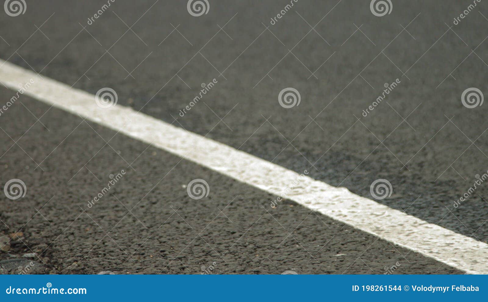 Road Marking, Construction of a New Road. Road Surface Repair. Stock ...