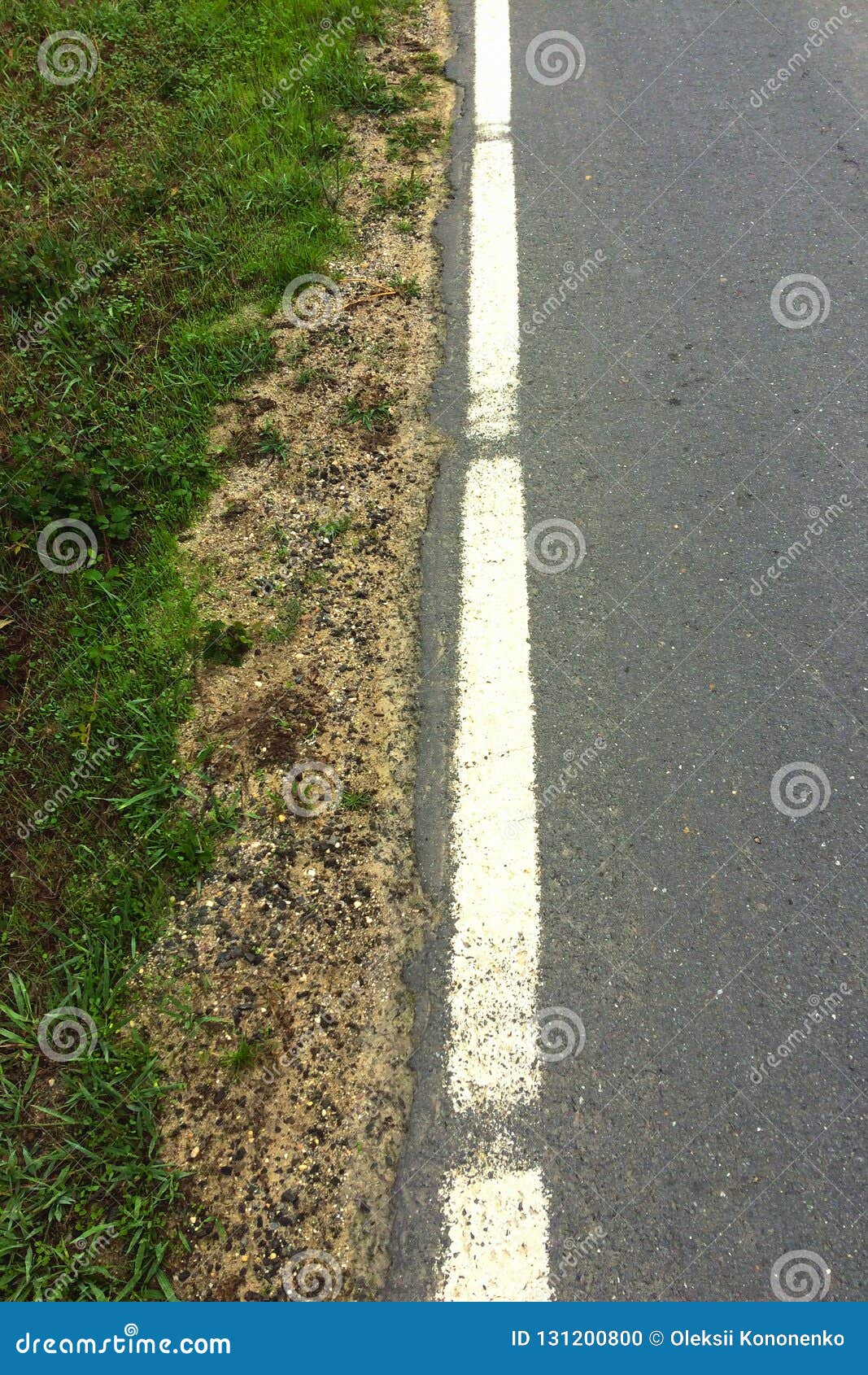 Boundary line stock photo. Image of white, roadway, roadside - 131200800