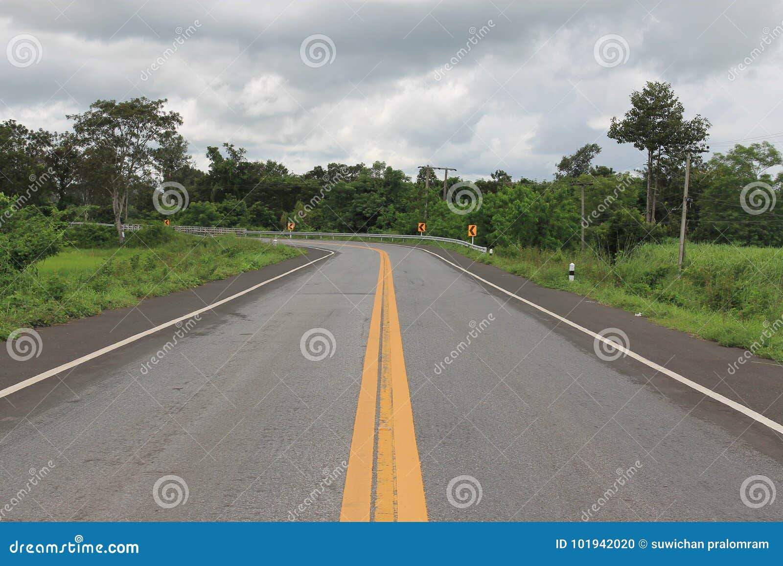 Road marking stock photo. Image of asphalt, path, route - 101942020