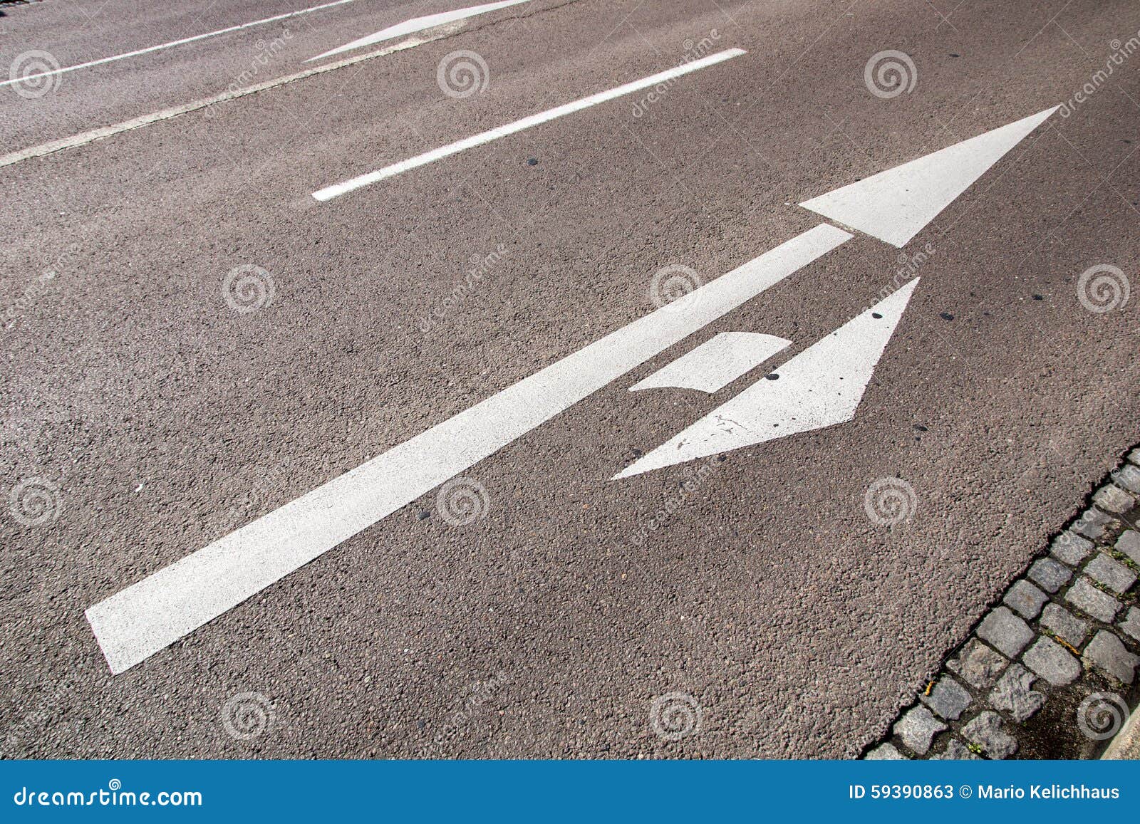 Road Marking stock image. Image of directional, marker - 59390863