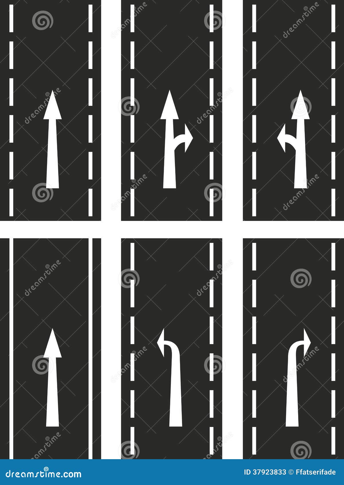 Road marking stock illustration. Illustration of painting - 37923833