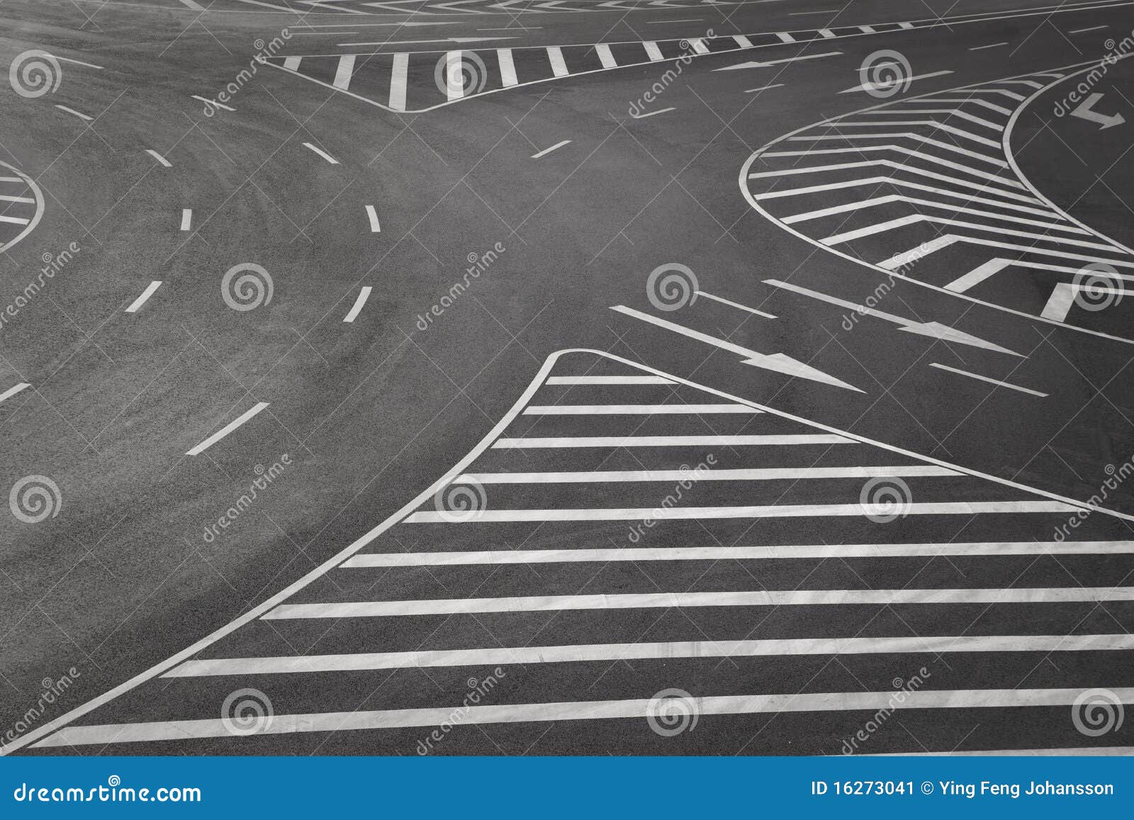 Road markings stock image. Image of curve, line, transport - 16273041