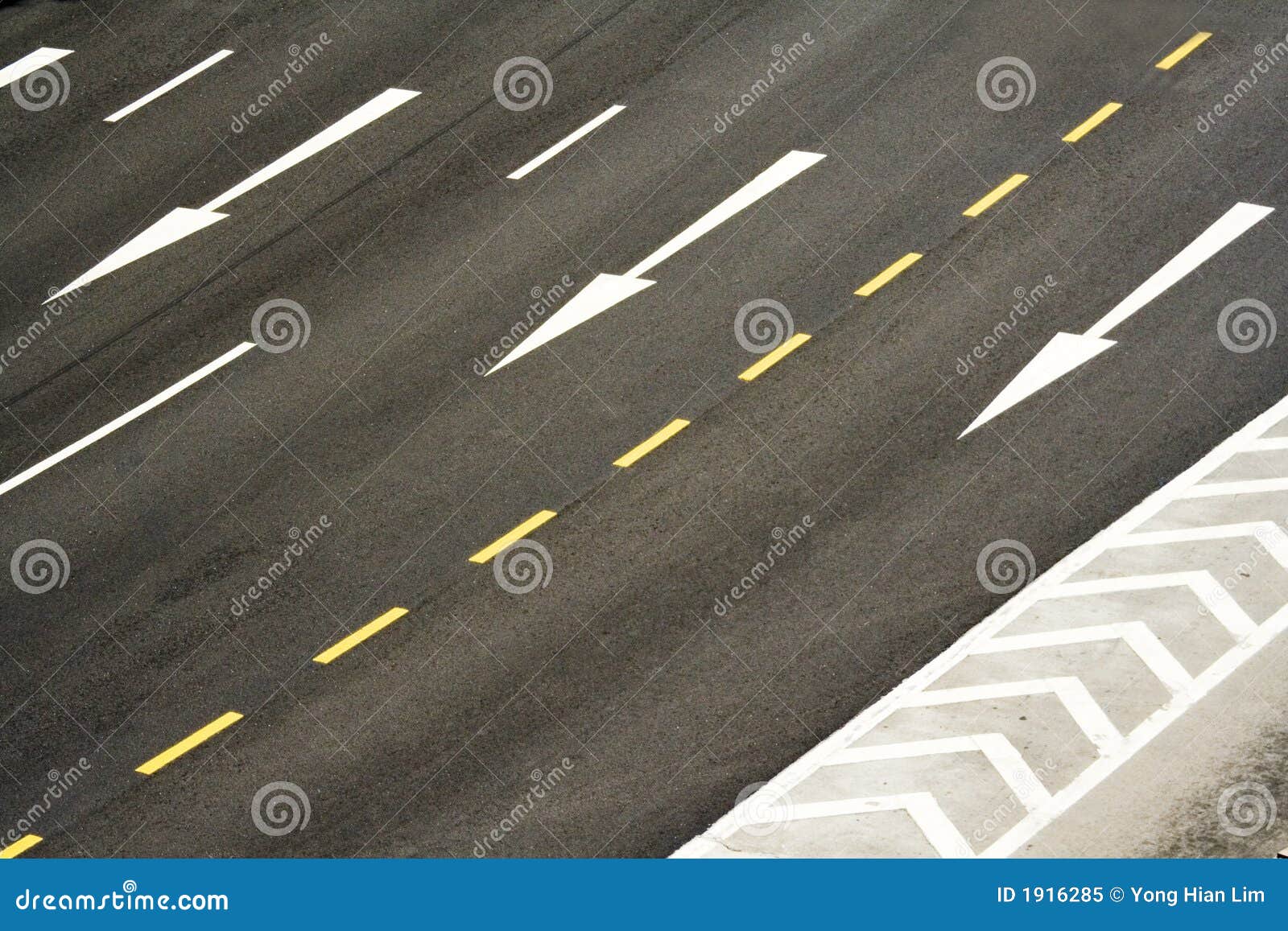 Road markings stock image. Image of symbol, crossing, backdrop - 1916285