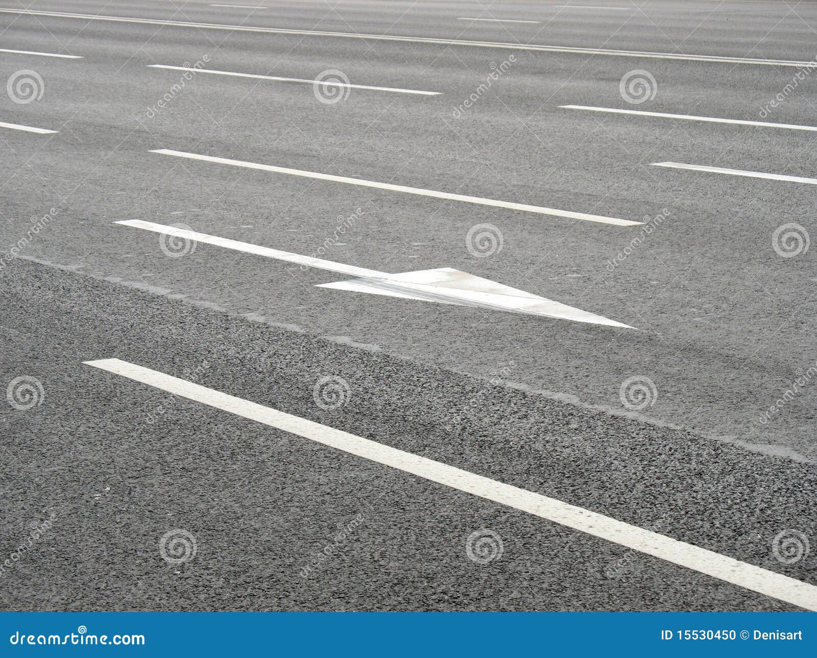 Road markings arrow stock photo. Image of arrows, direction - 15530450
