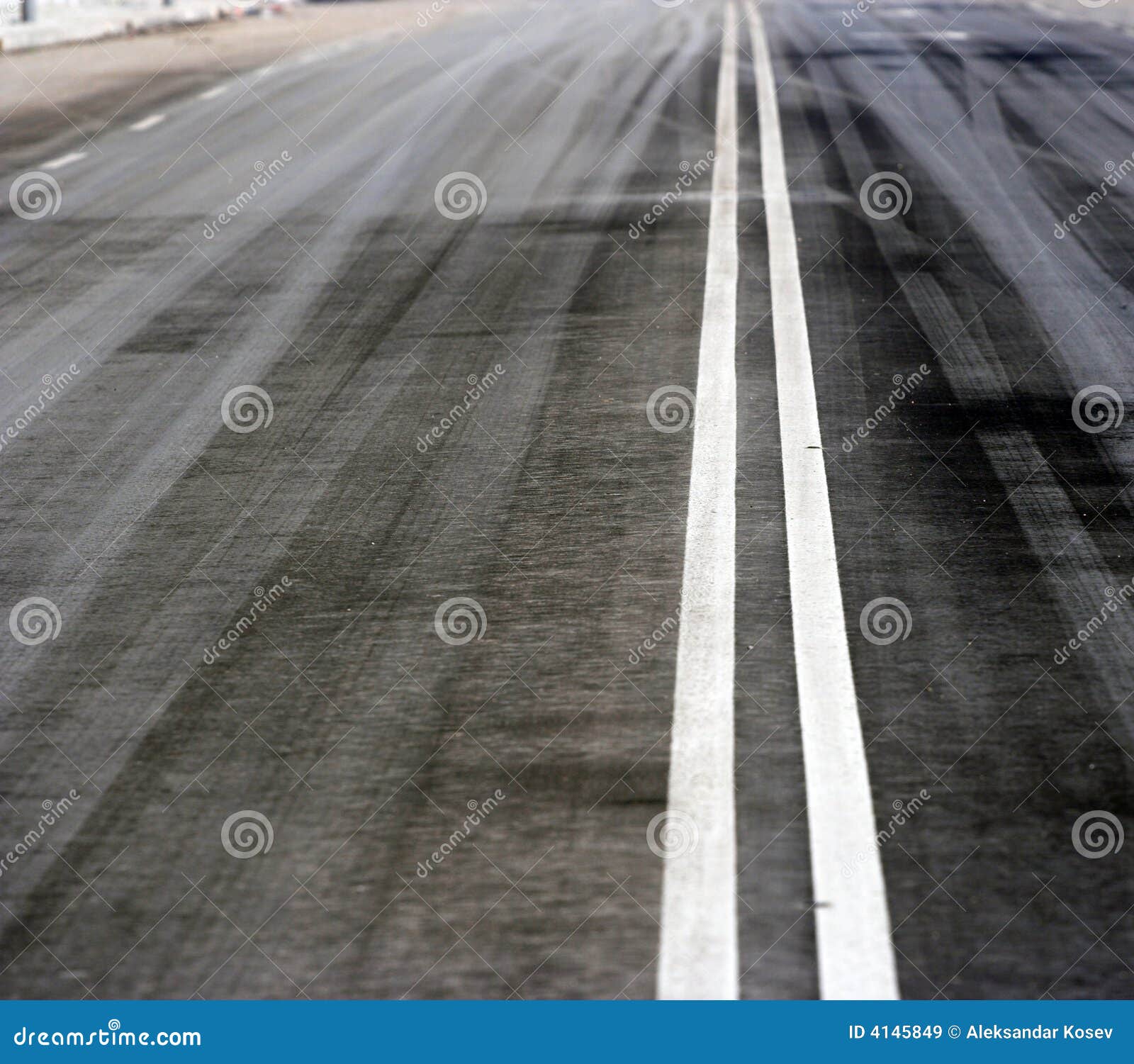 Road marks stock image. Image of freeway, line, route - 4145849