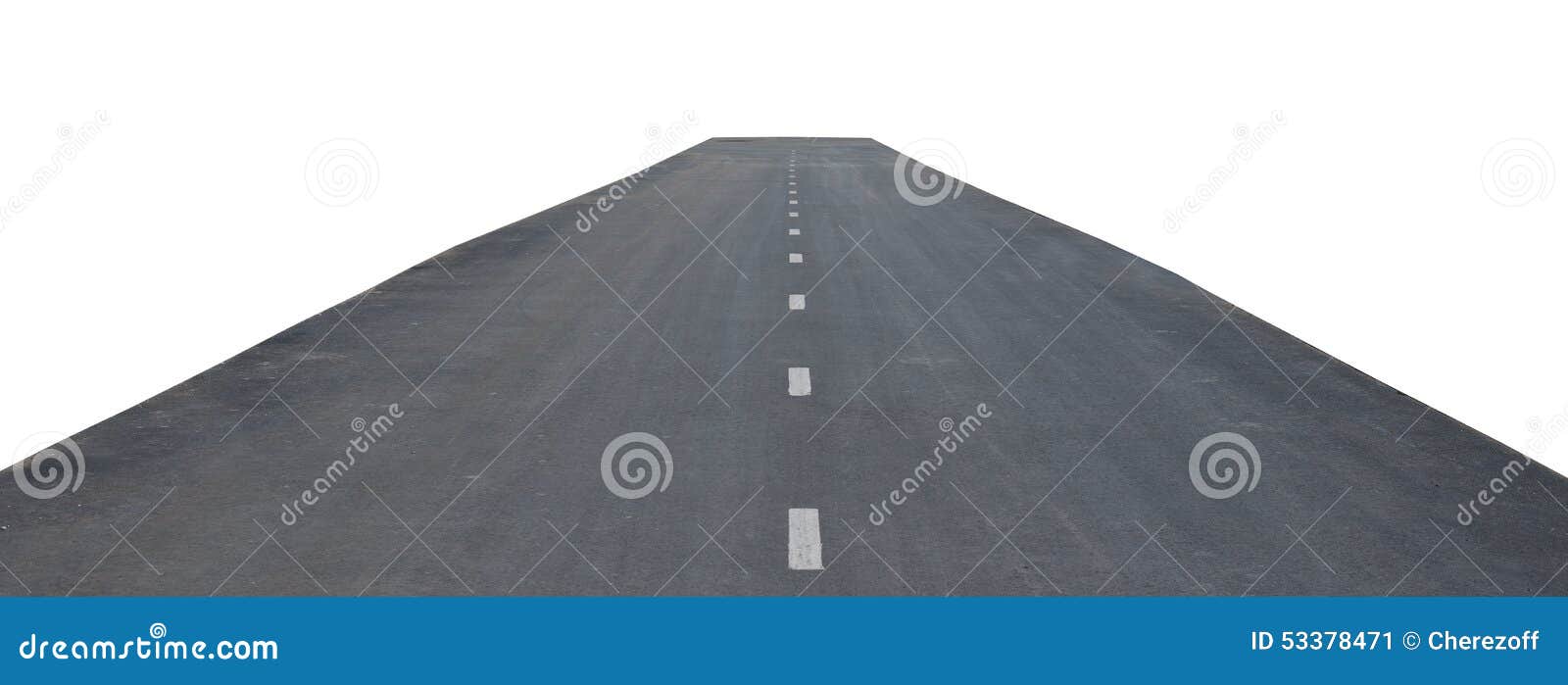 Road with median strip stock image. Image of road, highway - 53378471
