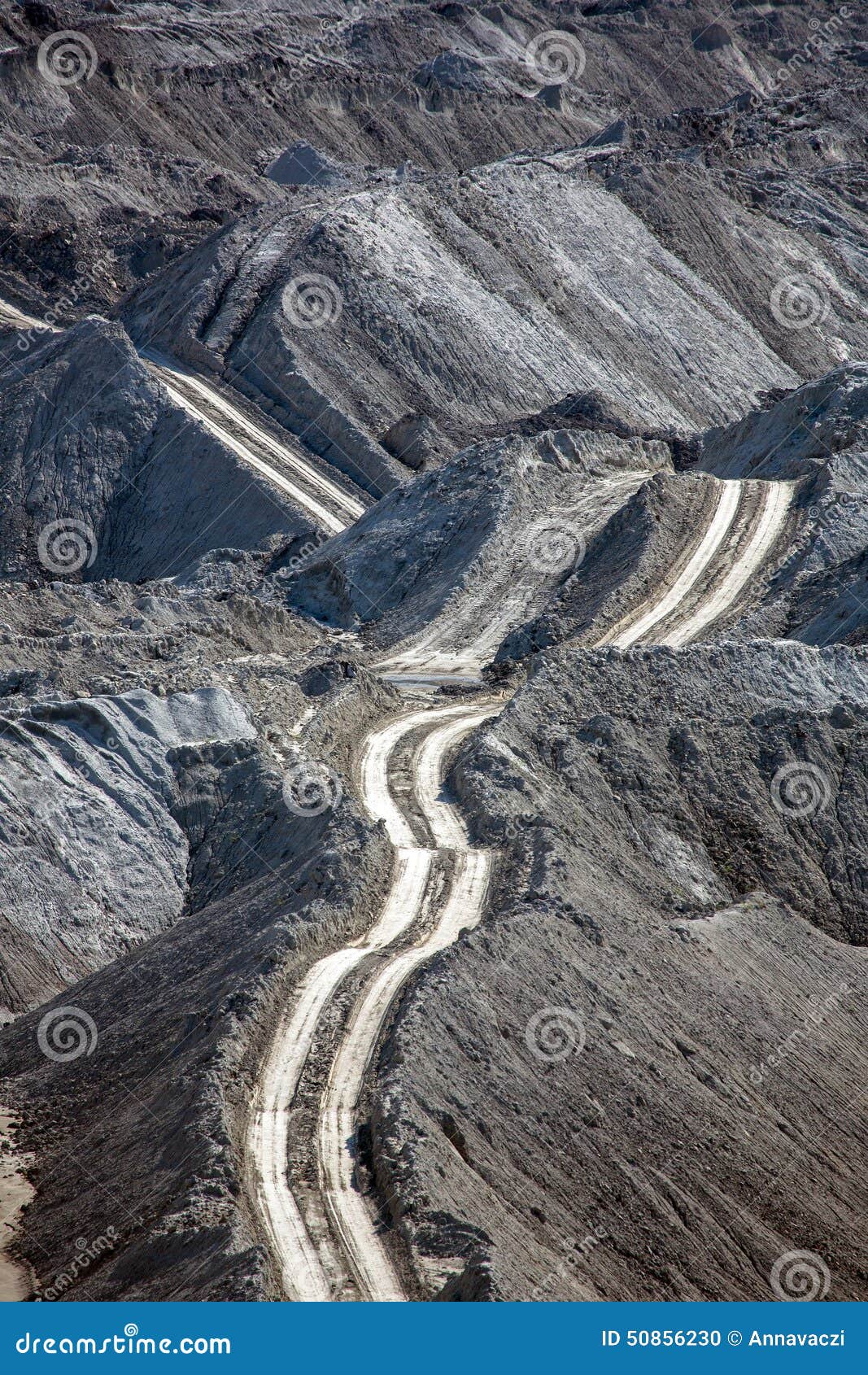 Road in the mine stock photo. Image of power, dump, environmental ...