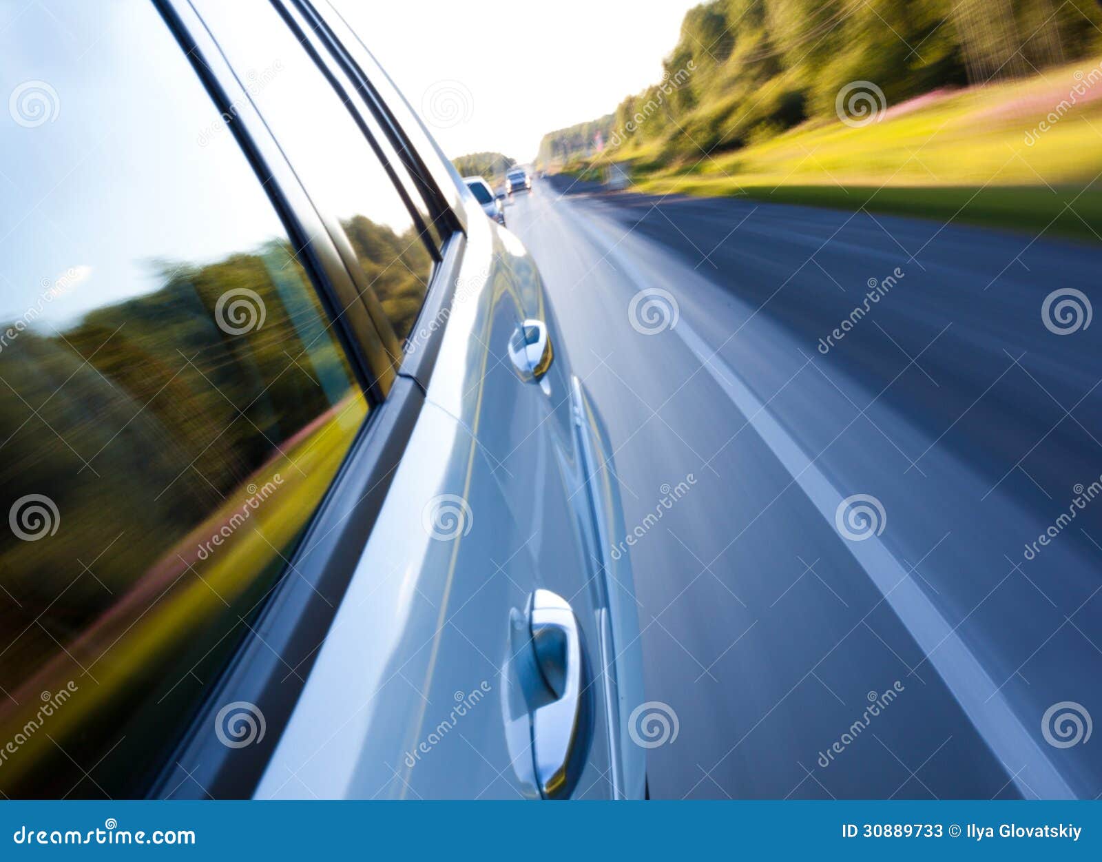 Road with motion blur stock image. Image of blurred, movement - 30889733