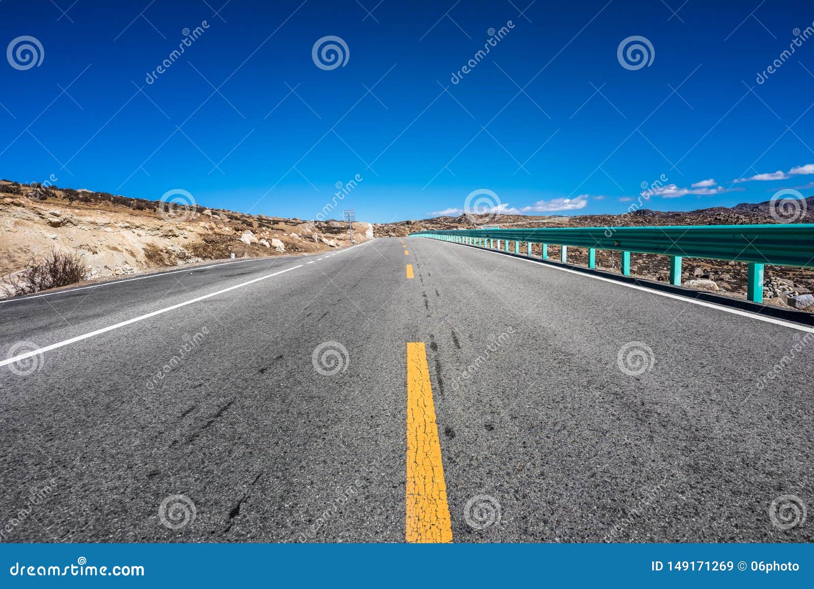 Road through Mountain in China Stock Image - Image of transport ...
