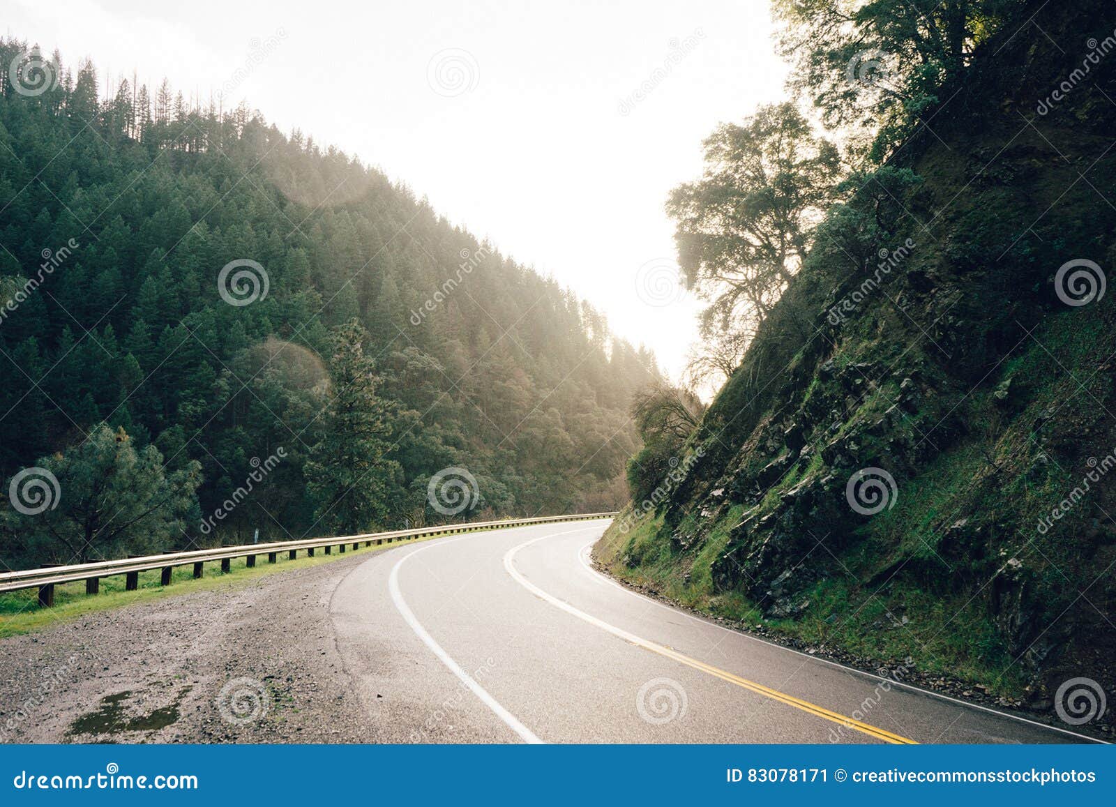 Road In The Mountains Picture. Image: 83078171