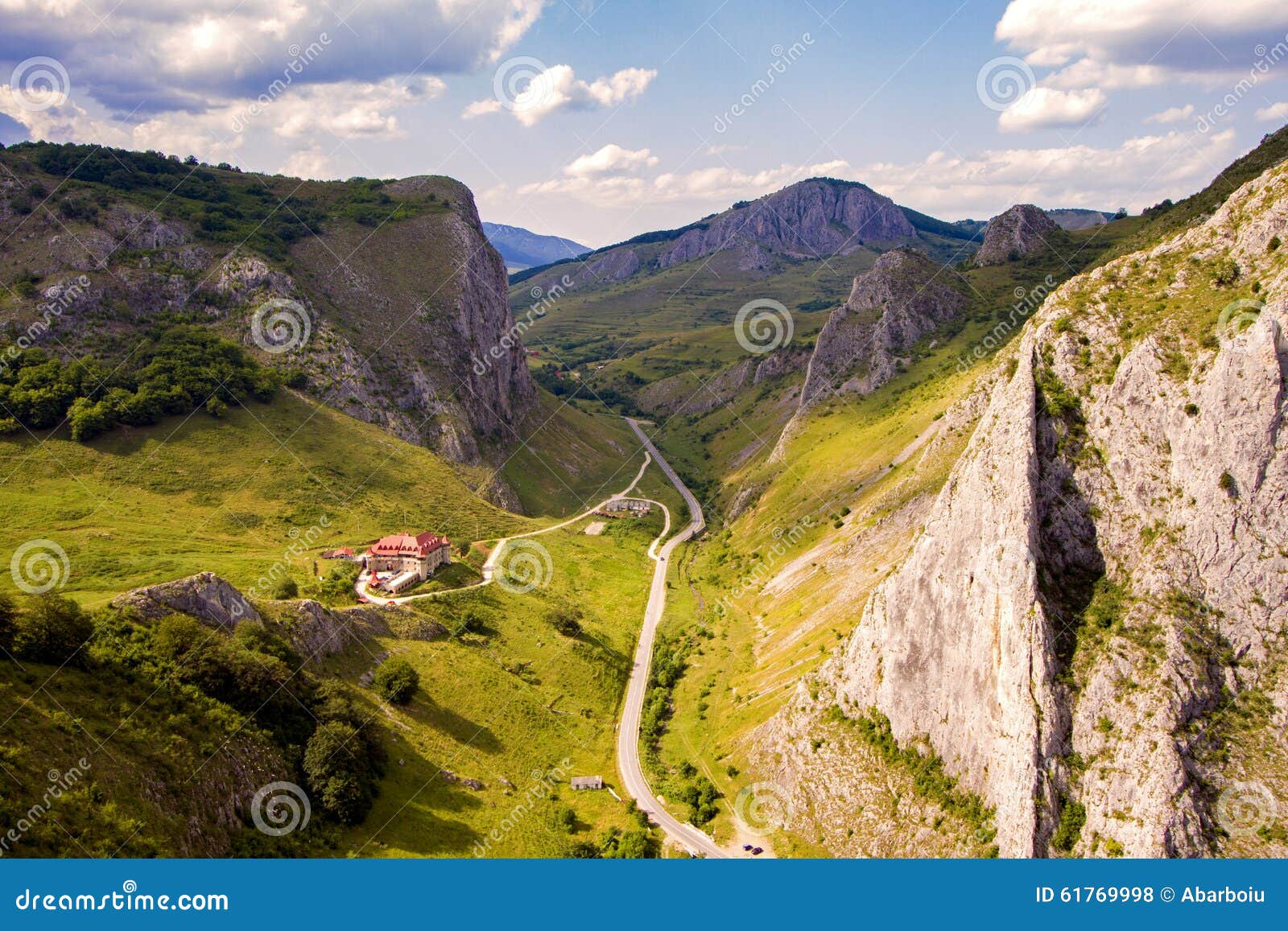 Road through mountains stock photo. Image of colorful - 61769998