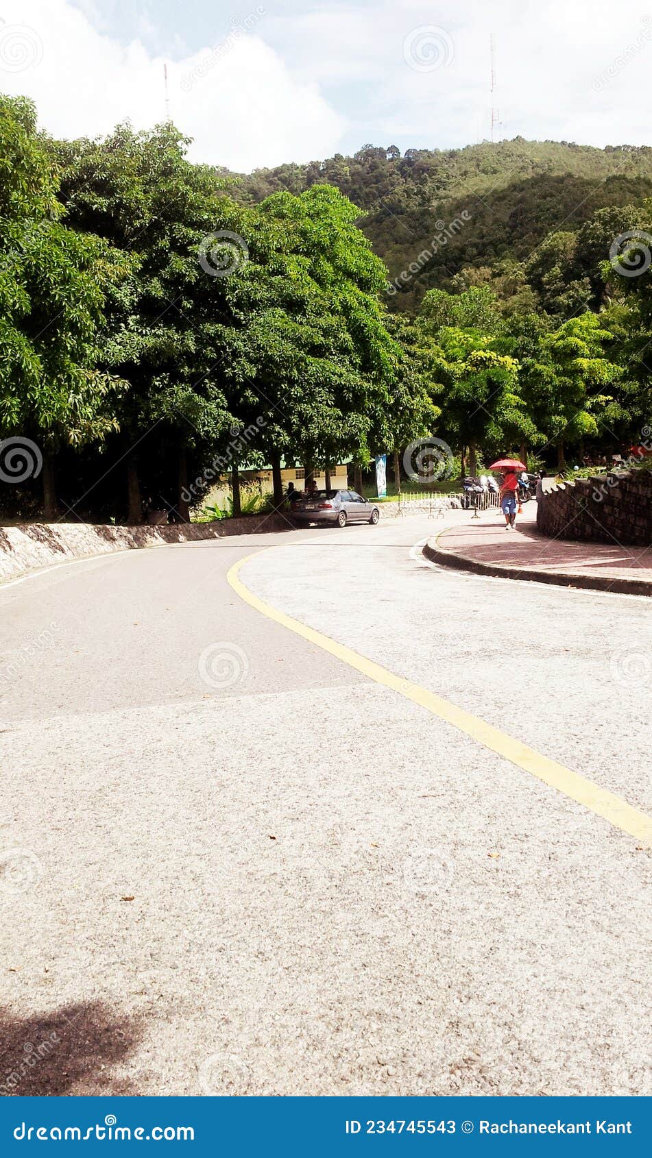 Close Up of a Road, Surface, Perspective, Scenery, Road, Path, Curve ...