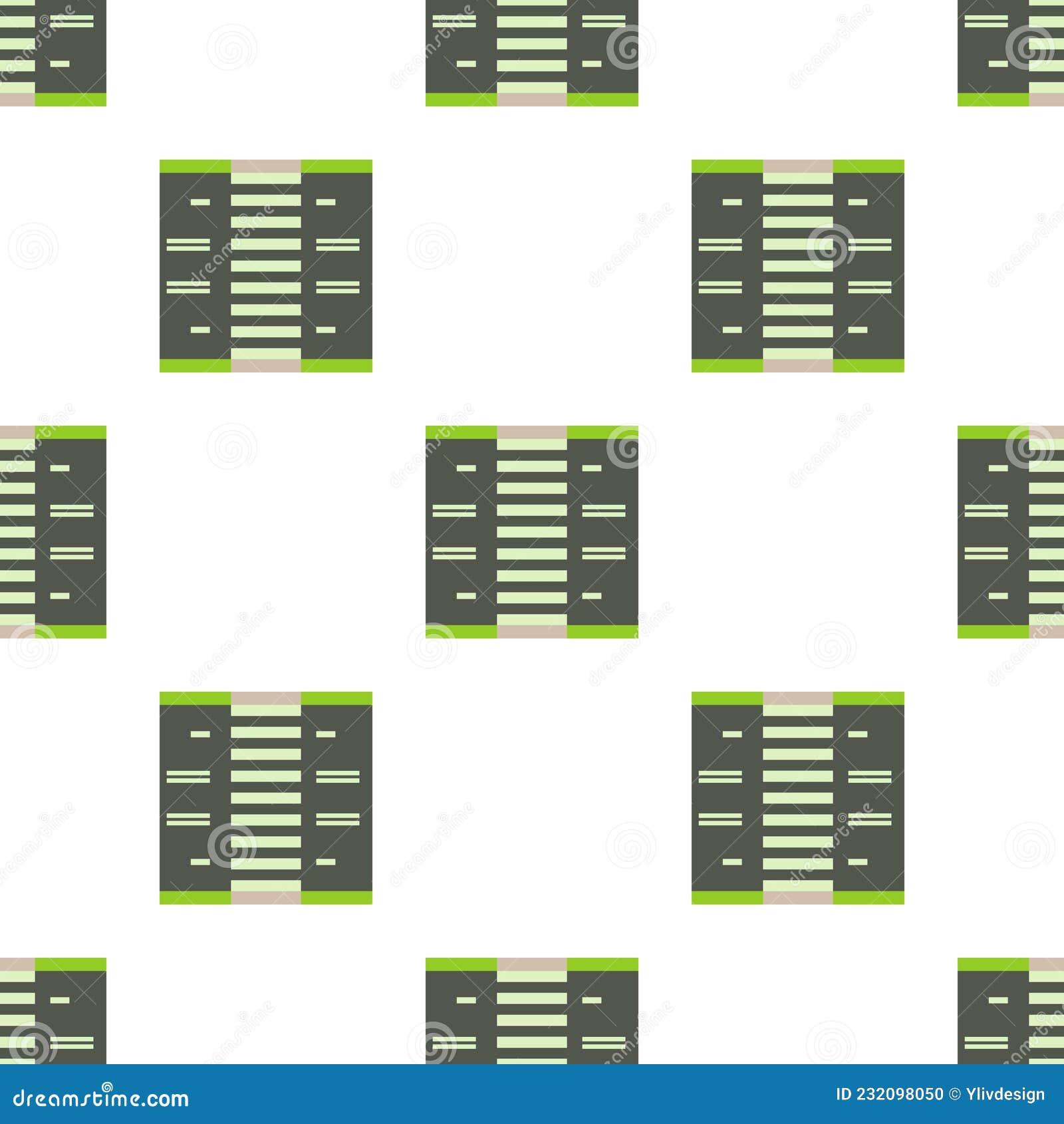Road with Pedestrian Zone Pattern Seamless Vector Stock Vector ...