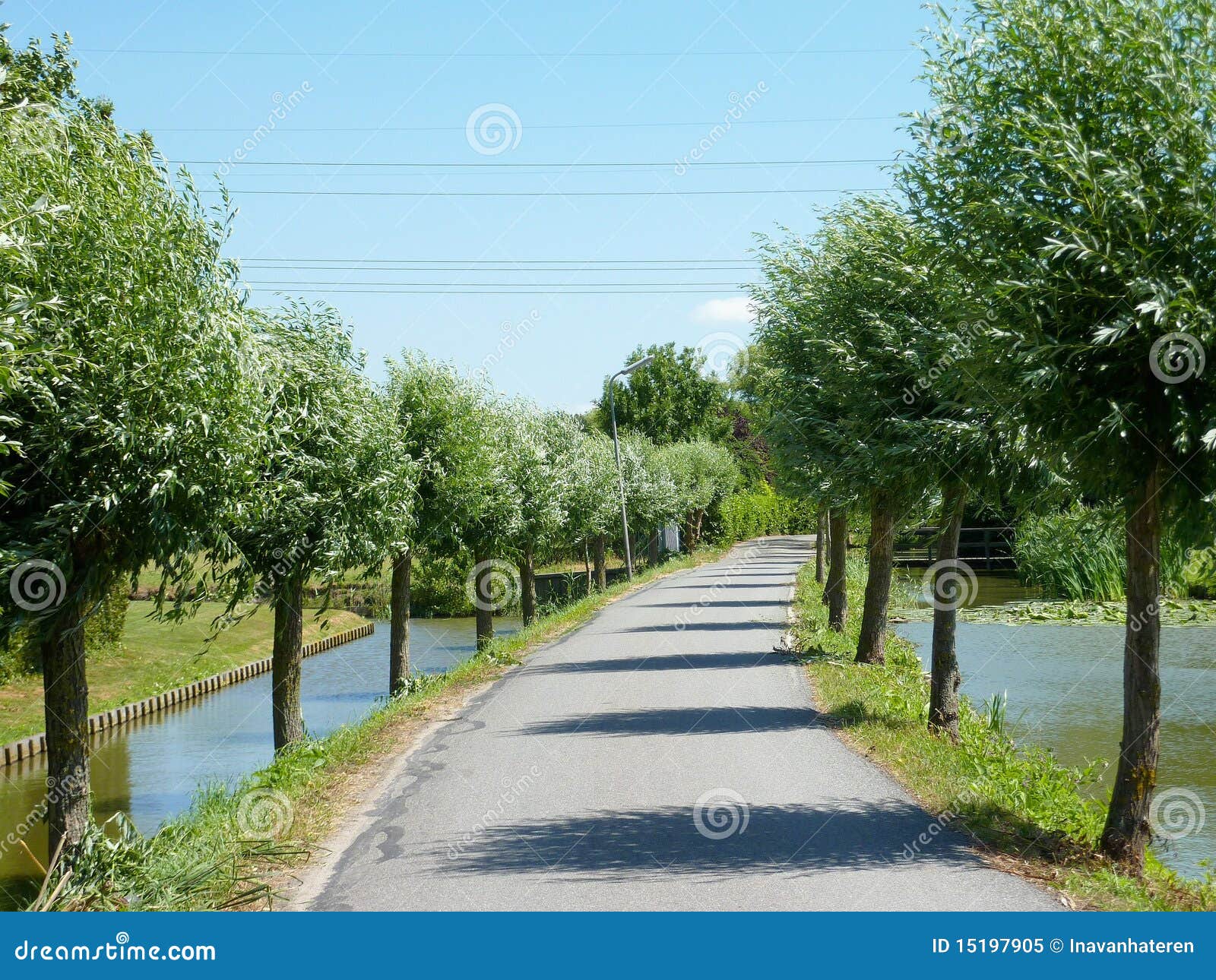 A road in perspective stock image. Image of countryside - 15197905
