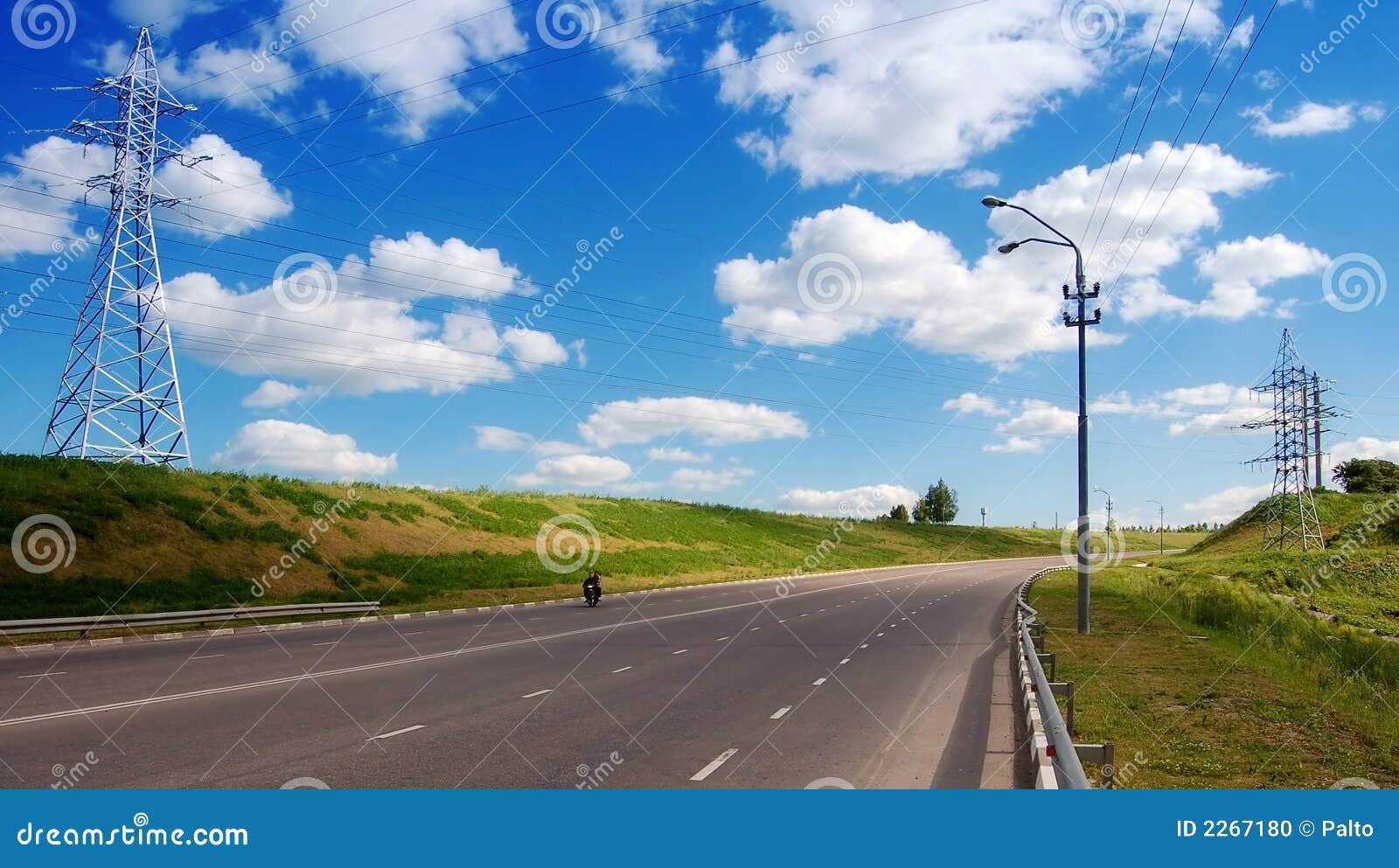 Road perspective stock photo. Image of line, land, escape - 2267180