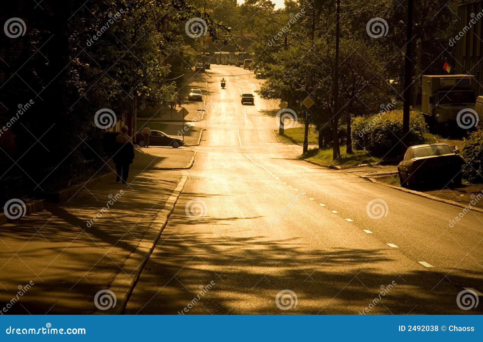 Road perspective stock photo. Image of contrasts, wide - 2492038