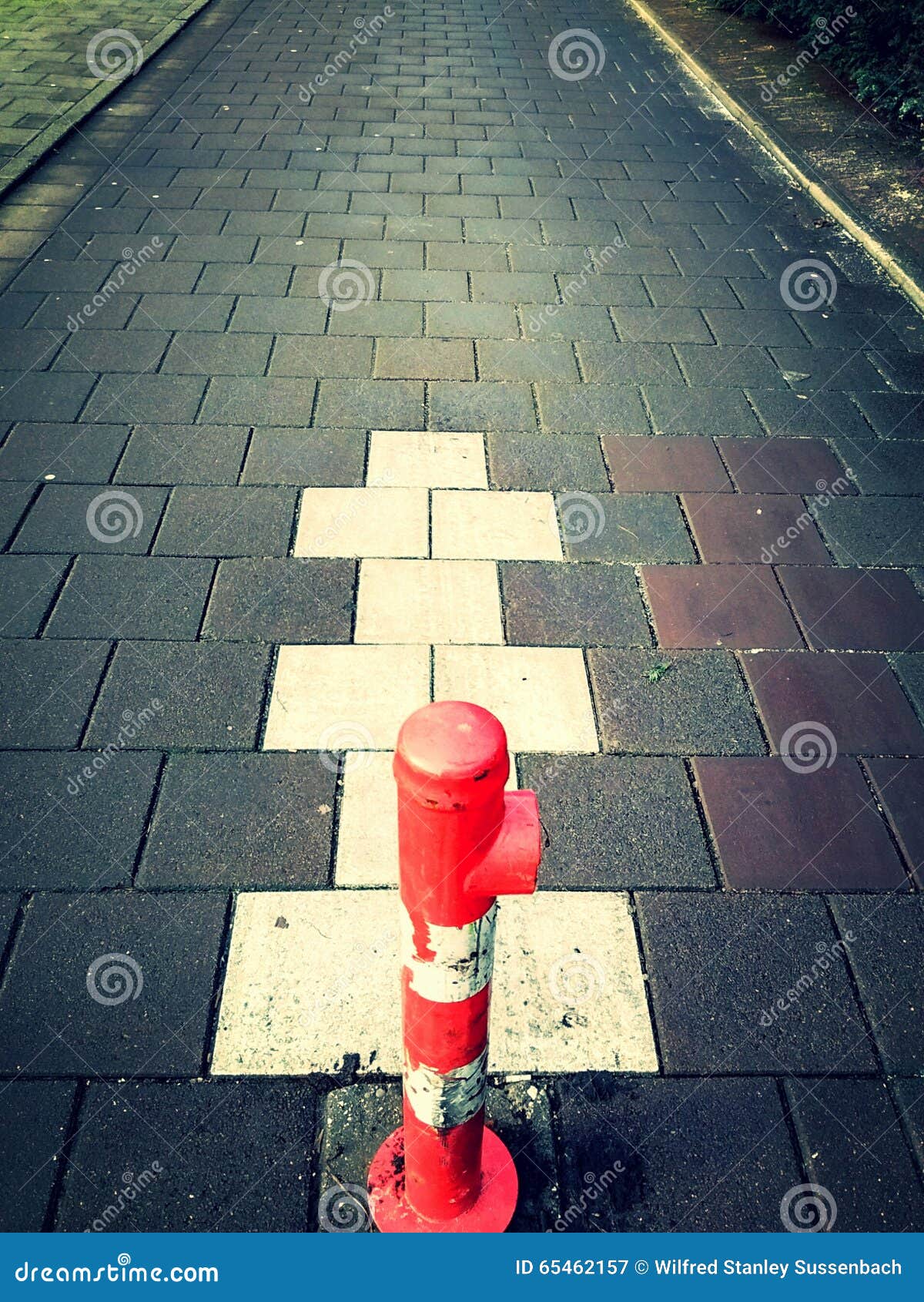 A road stock image. Image of perspective, road, tiles - 65462157